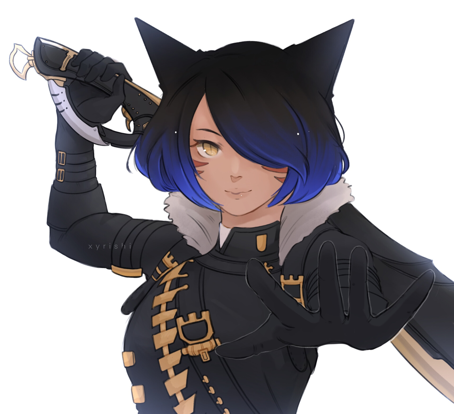 ArtStation - FFXIV Character Sketch