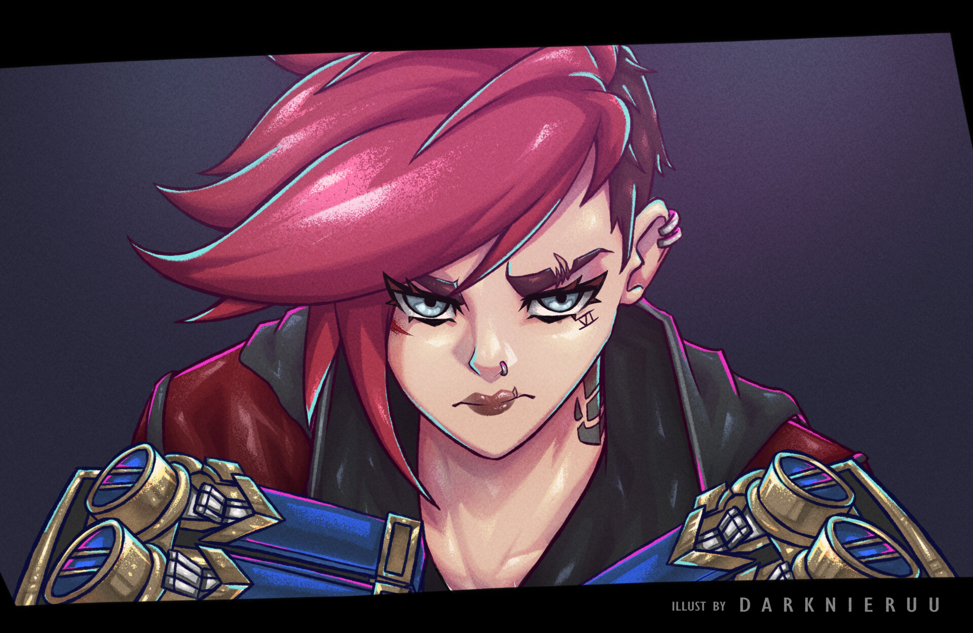 ArtStation - Vi Fanart ~ Arcane
