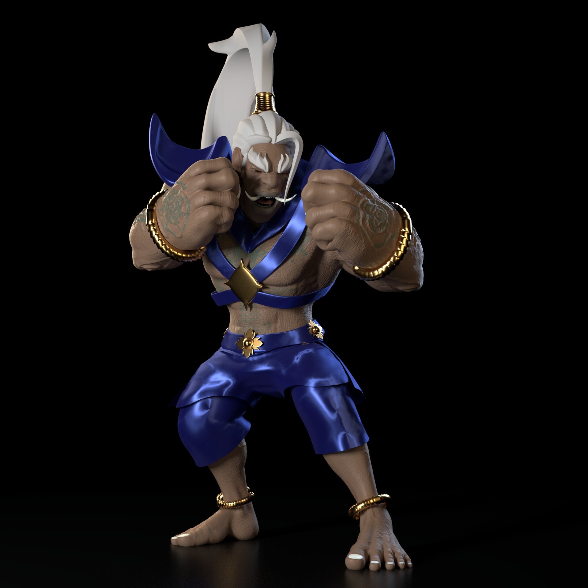 ArtStation - Fight Pose