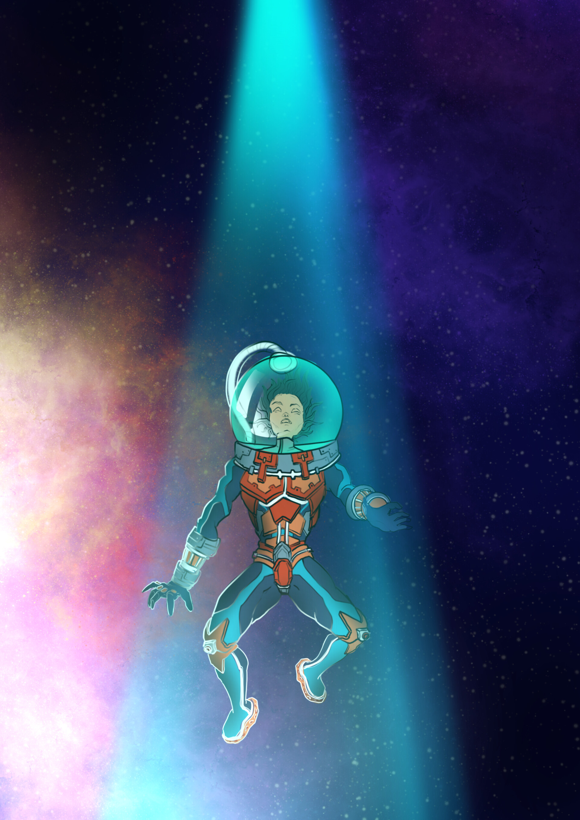 ArtStation - Jiyane the first elf into space - with process