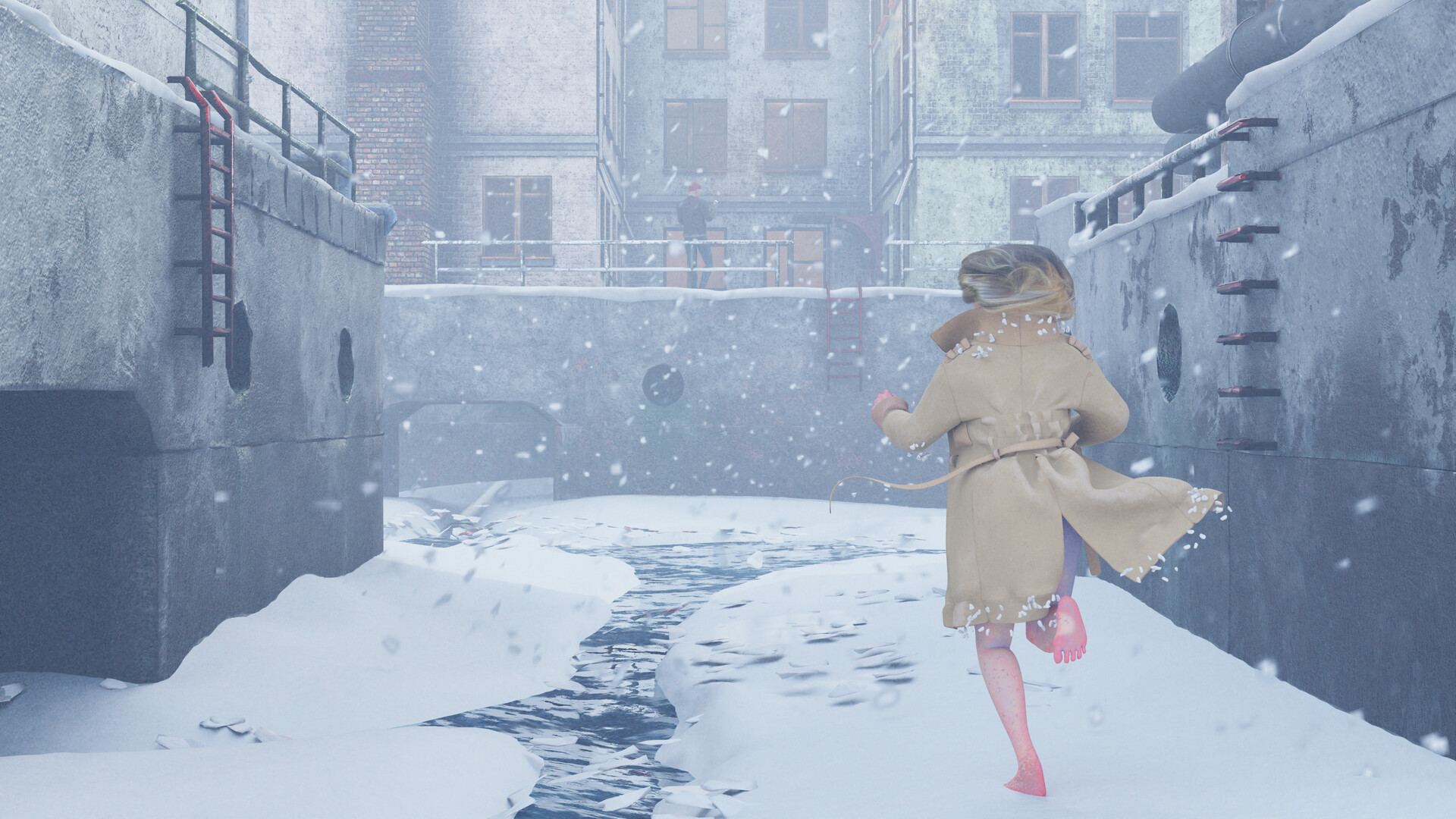 ArtStation - Cold Winter Night