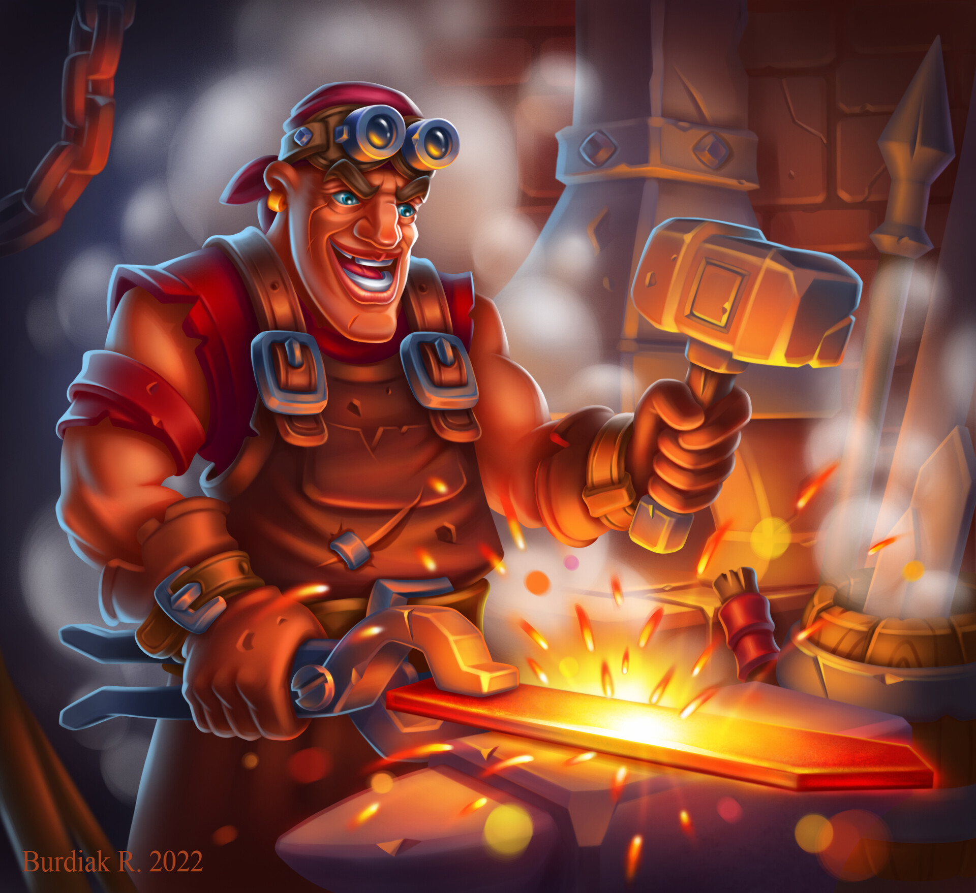 ArtStation - Blacksmith.