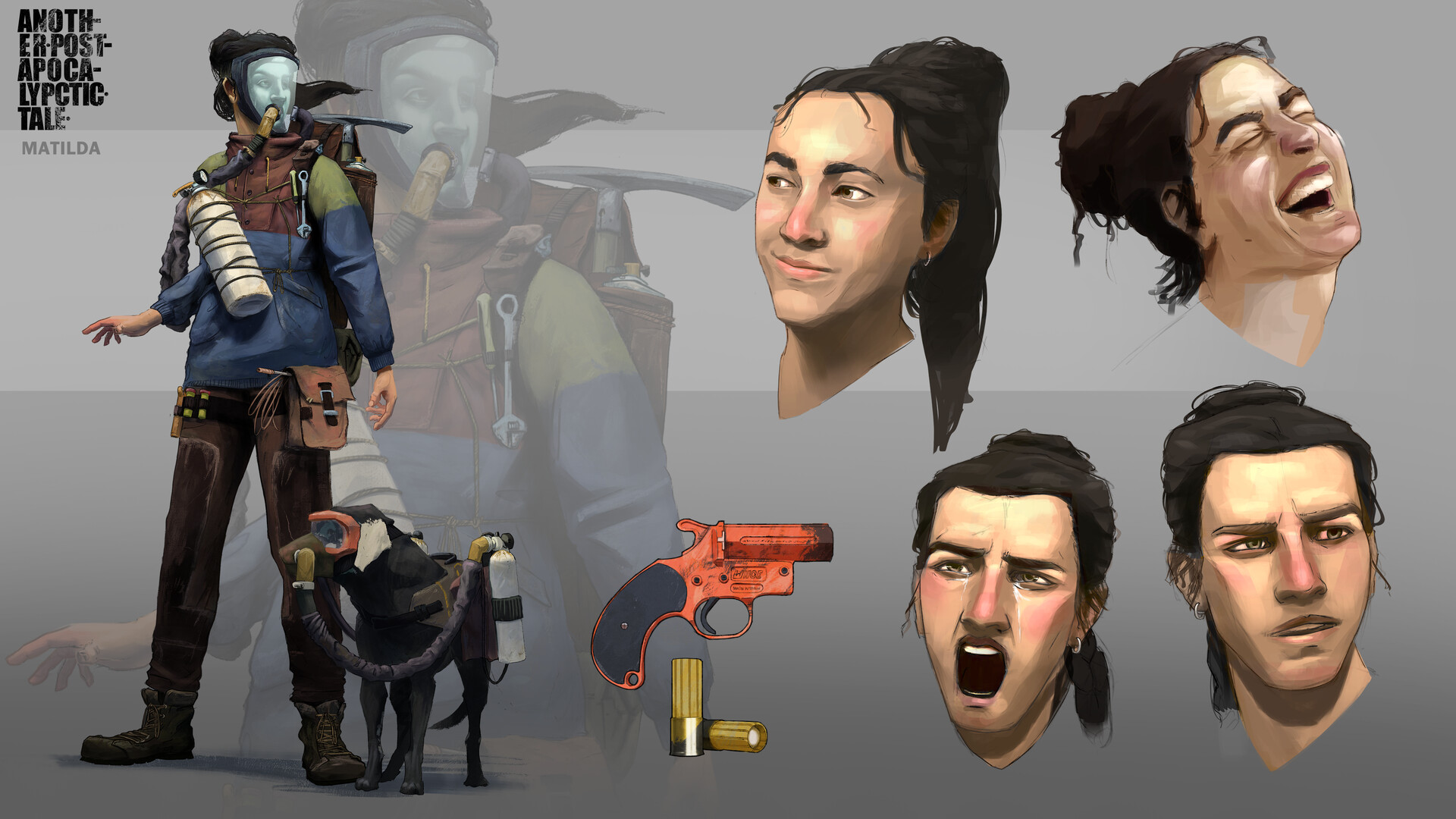 Edu G. Andrade - Character Design. Matilda and Paco