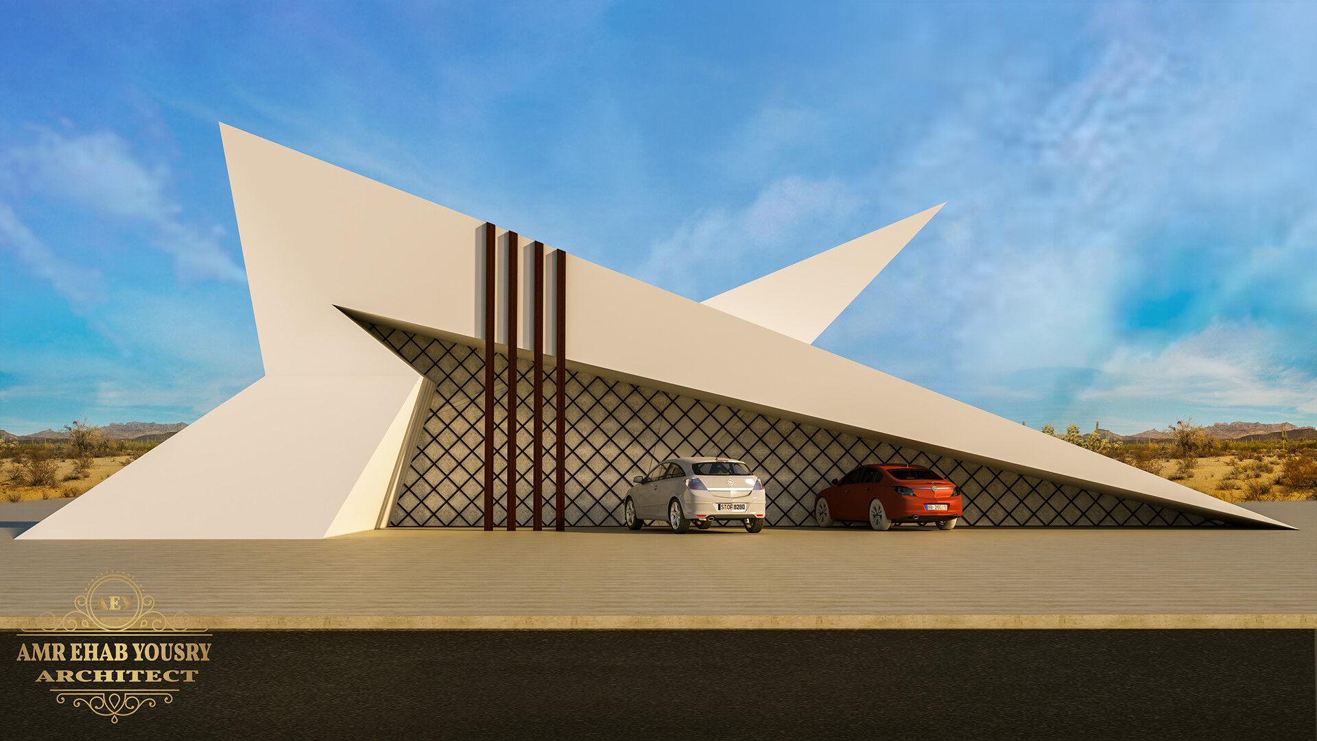 ArtStation - Passengers' Service Building