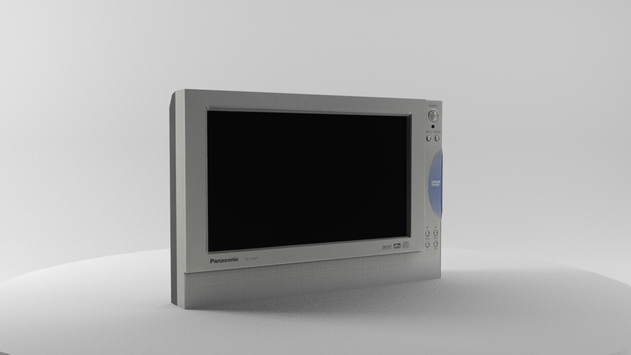 ArtStation - DVD Player with Image textures