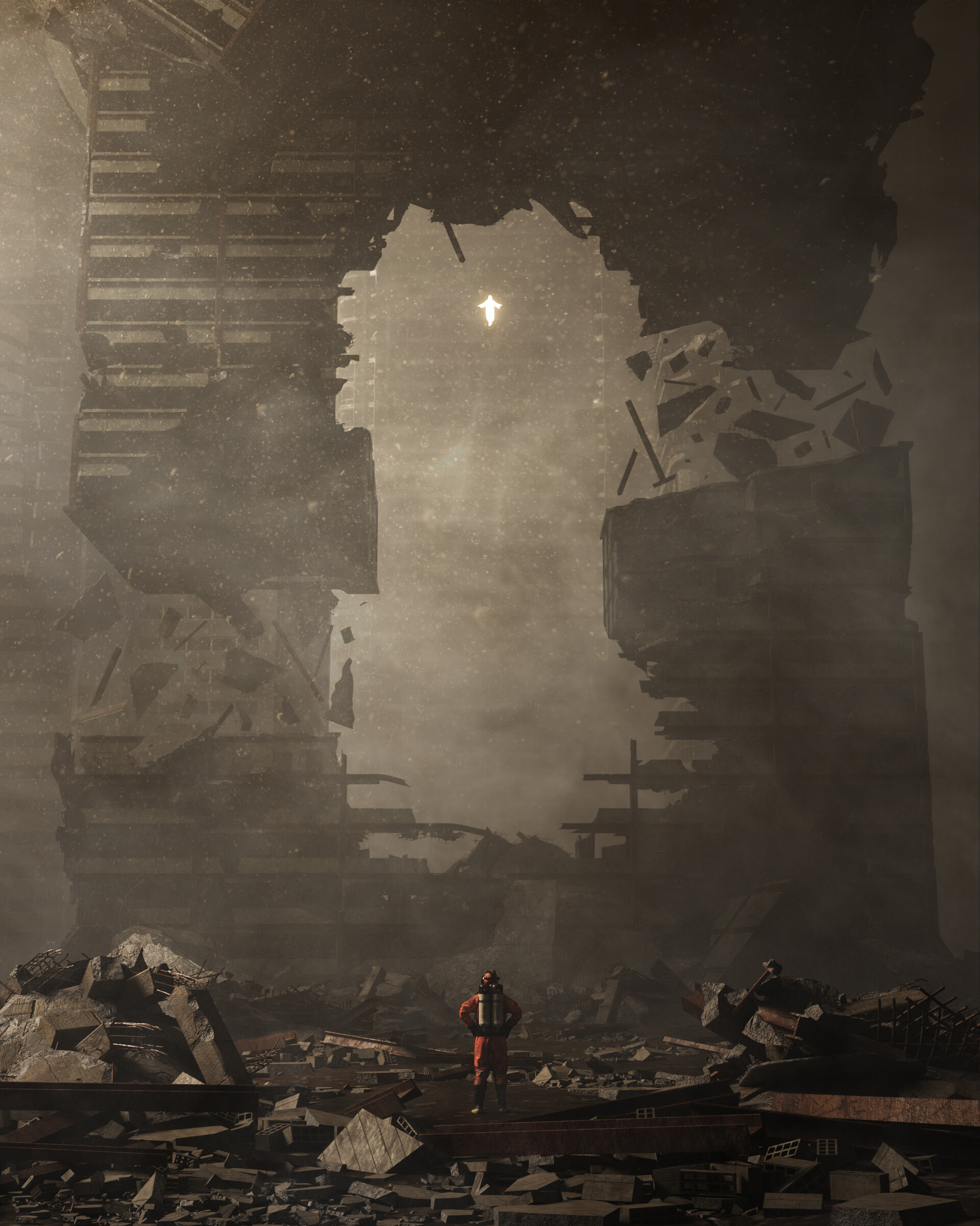 ArtStation - The Glowing Man