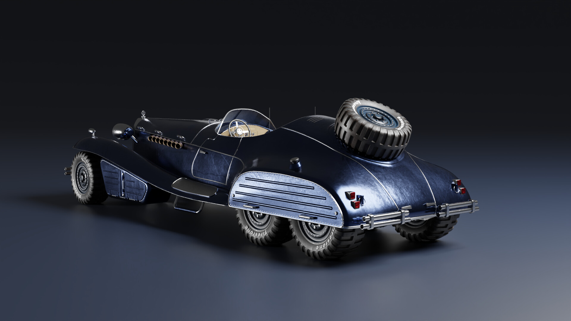 Captain America Hydra Car