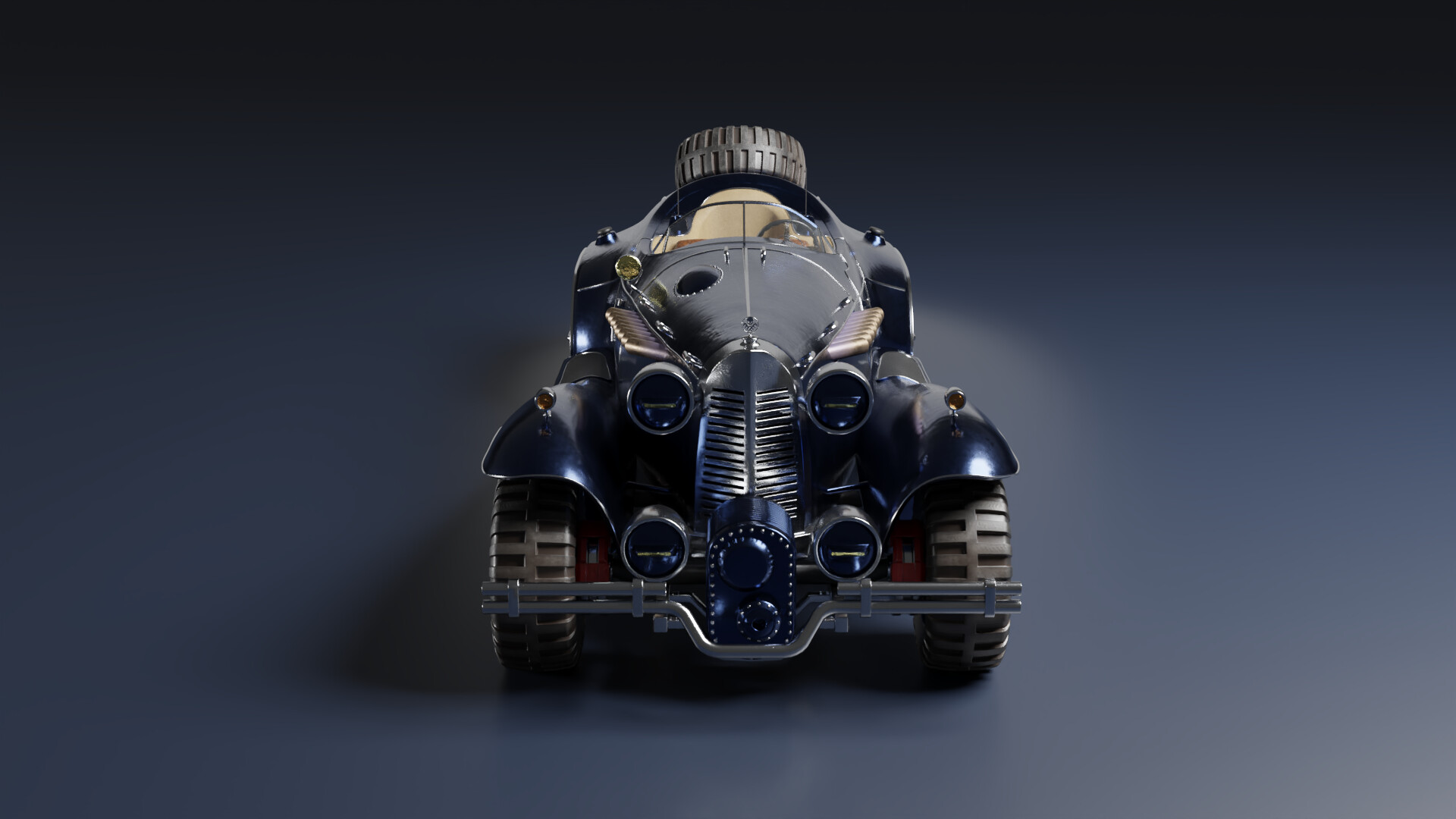 Captain America Hydra Car