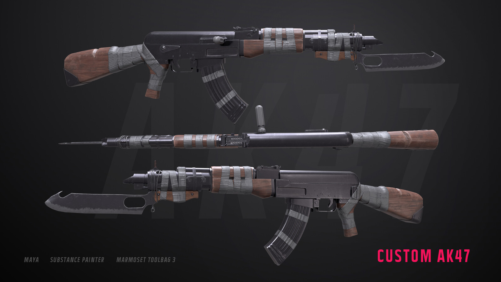 Wasim Tahezib - Customize AK_47 Assault Rifle