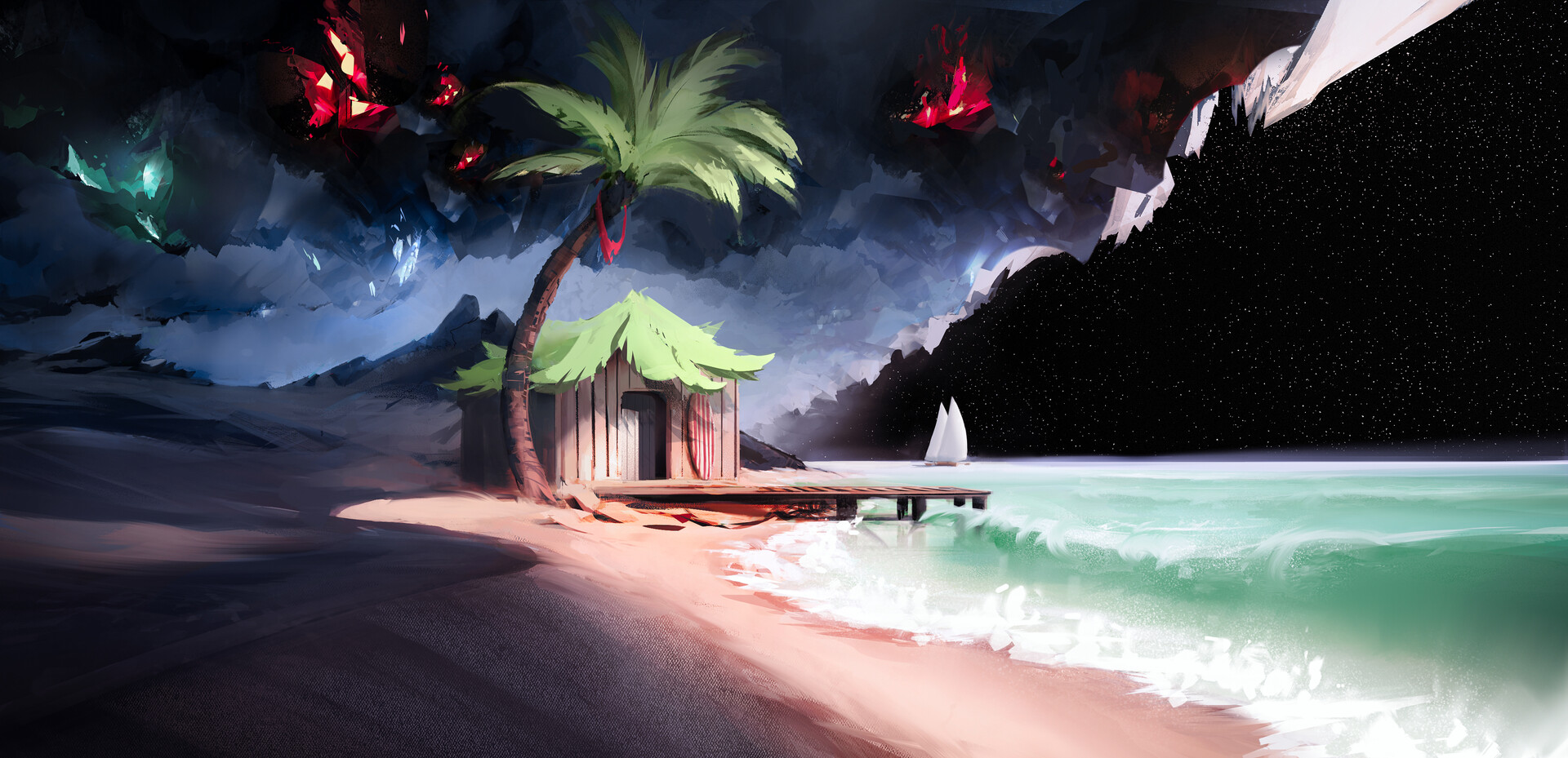 ArtStation - The beach