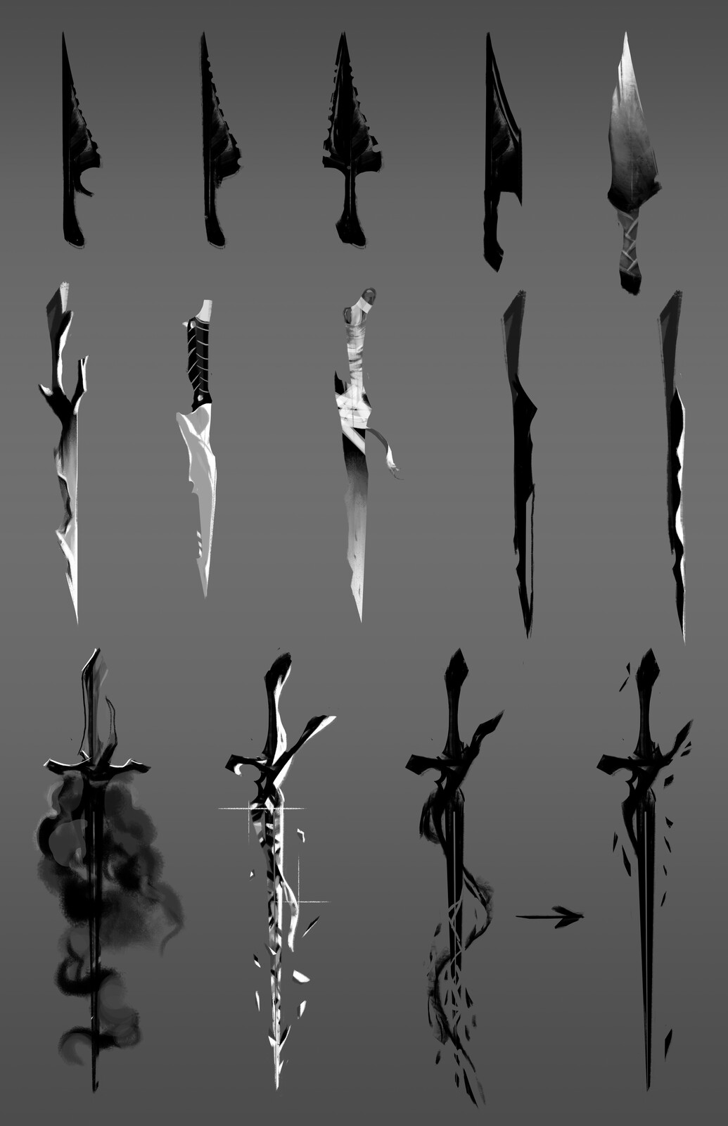 Gabrielle Speace - Bone Stiletto - TTRPG Prop Design