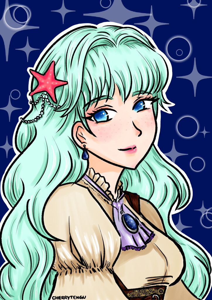 ArtStation - Eileen (human form) - Original Character