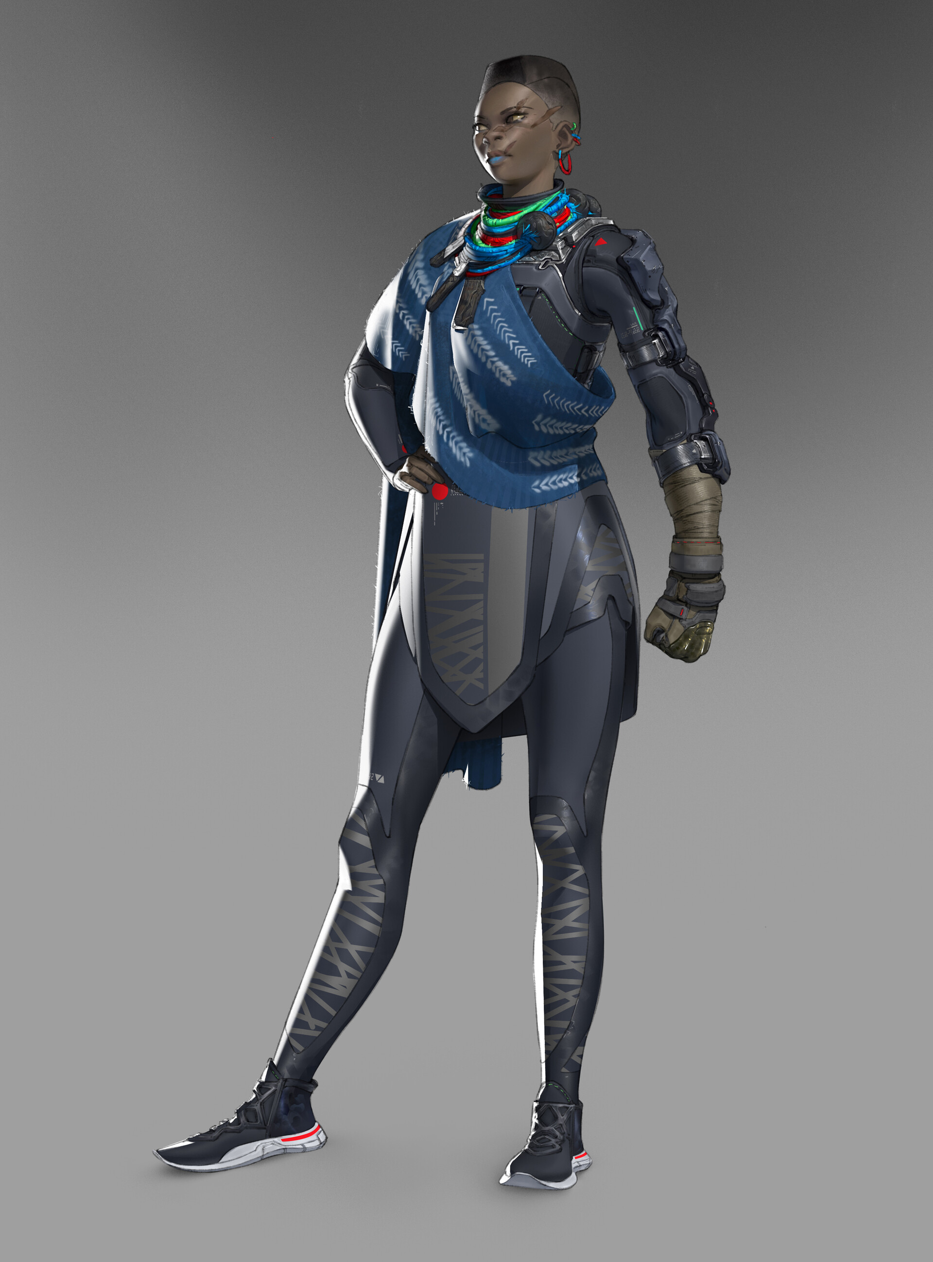 Nasha by Nado Jacques : r/ImaginaryCybernetics