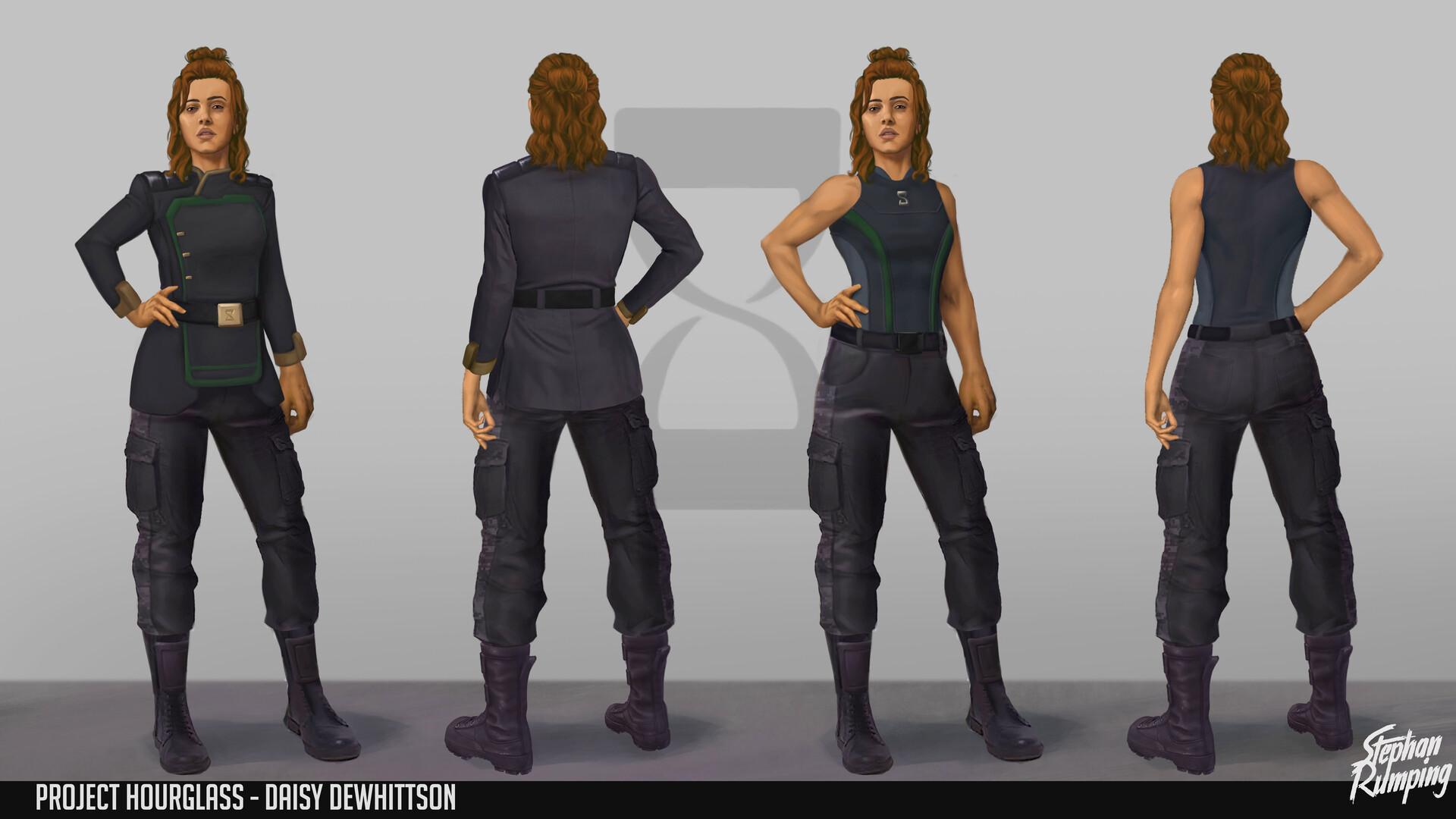 ArtStation - Project Hourglass - Daisy Dewhittson