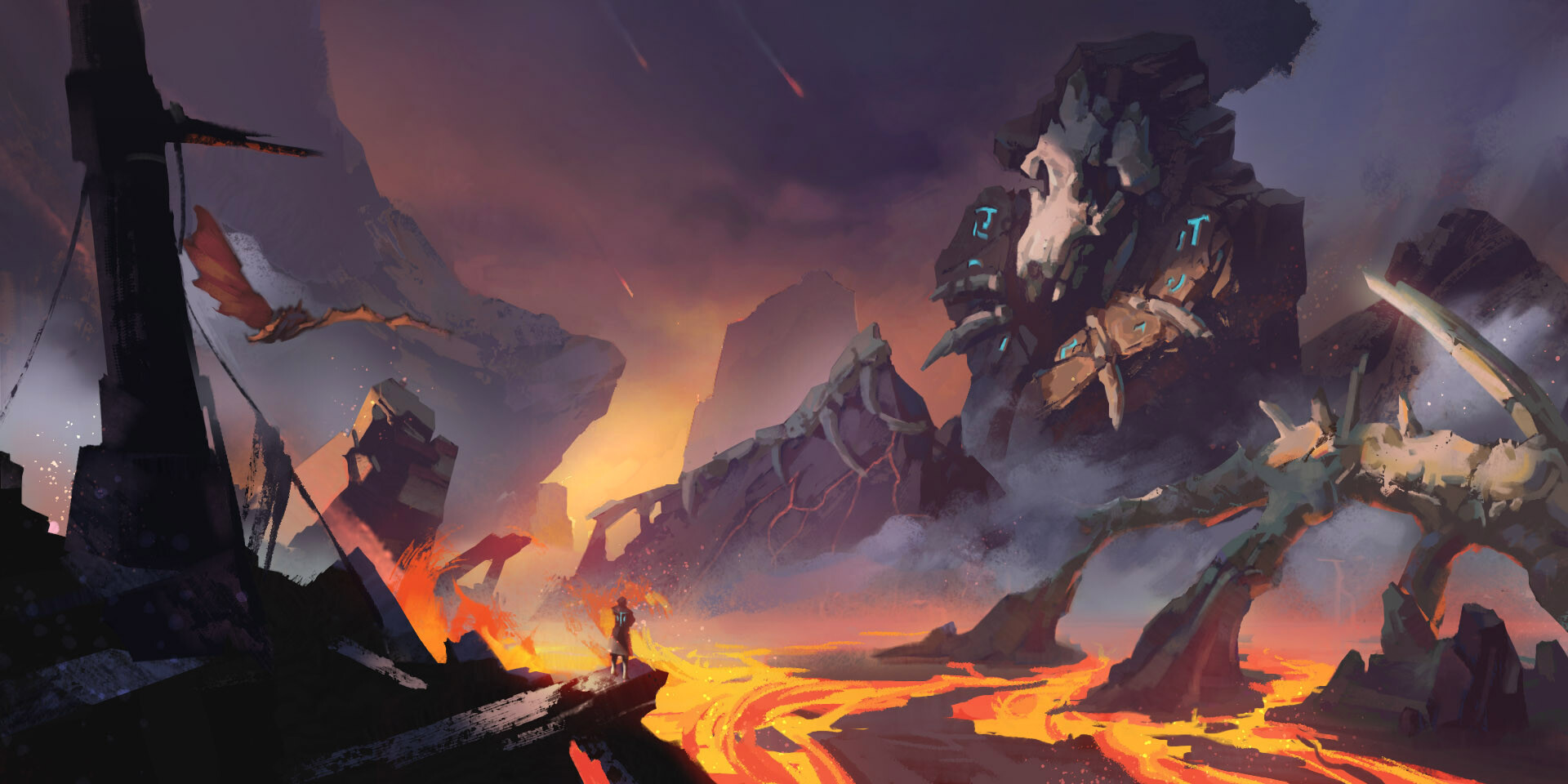 ArtStation - volcano