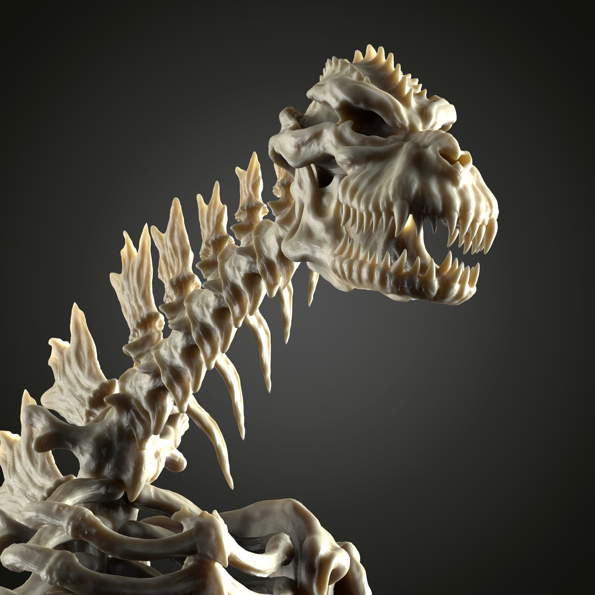 Godzilla Skeleton