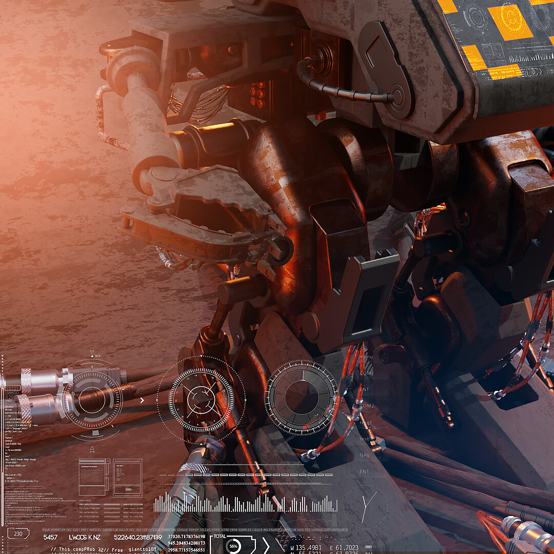 ArtStation - Mecha Soldier