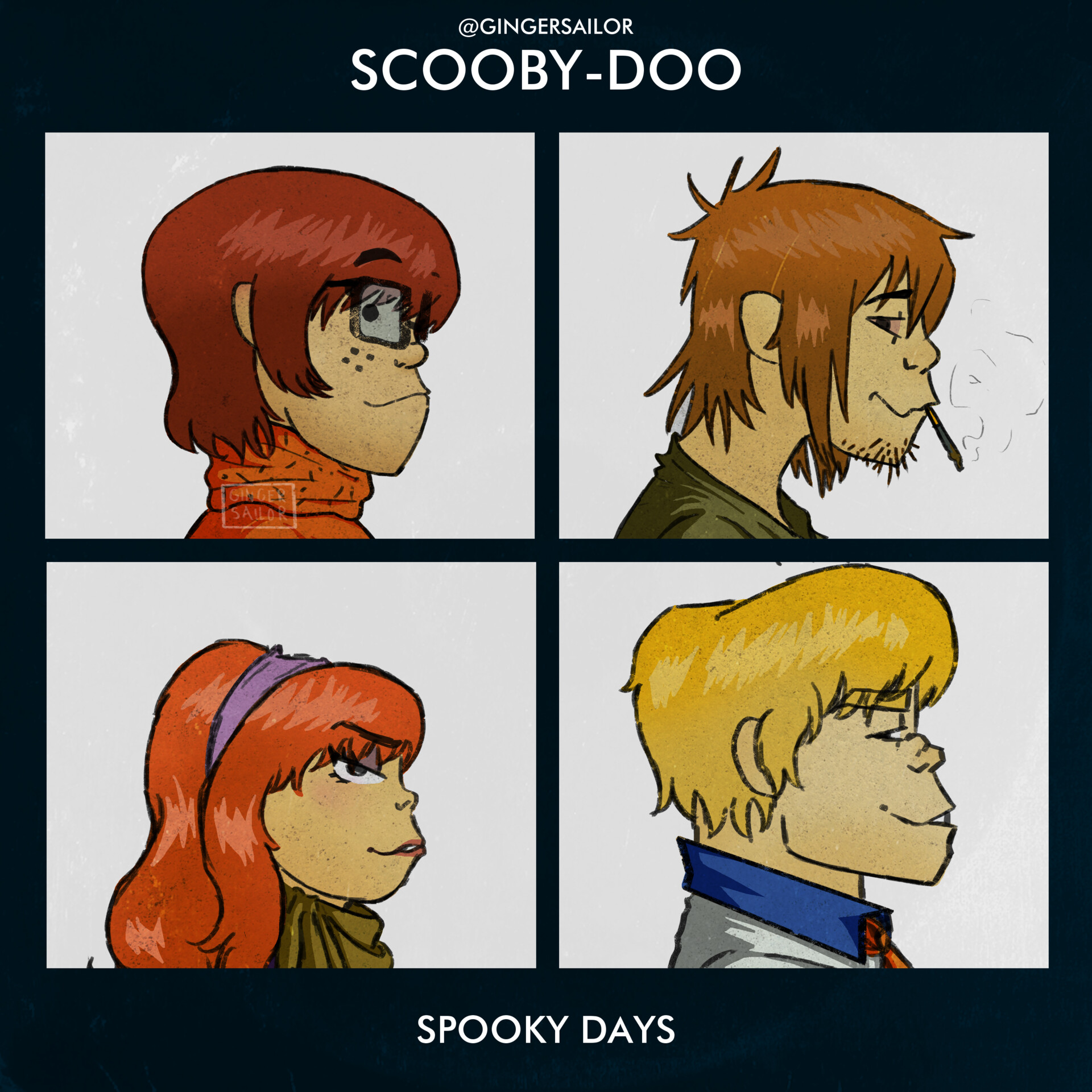 ArtStation - SCOOBY-DOO: SPOOKY DAYS