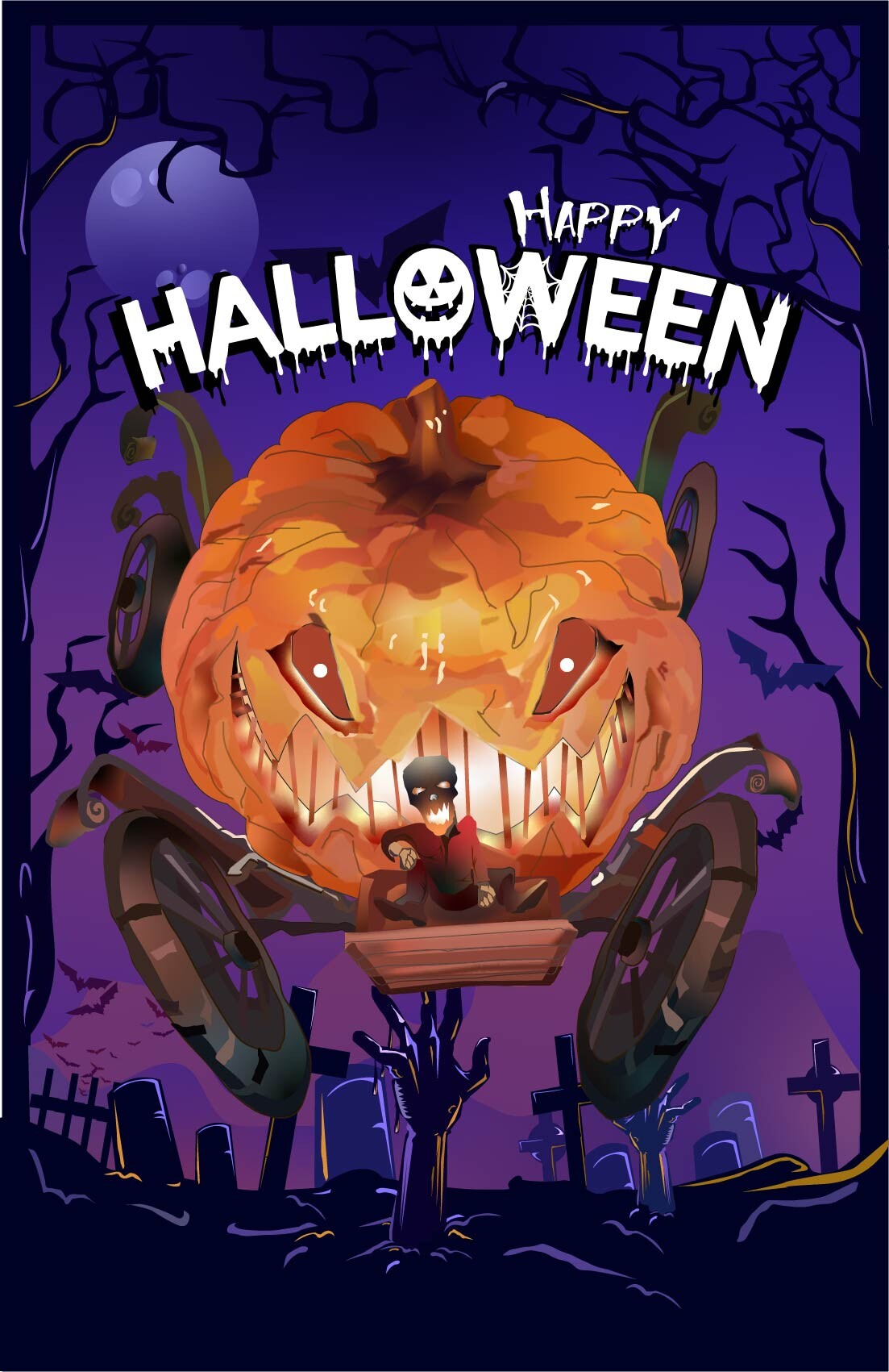 ArtStation - Halloween Poster