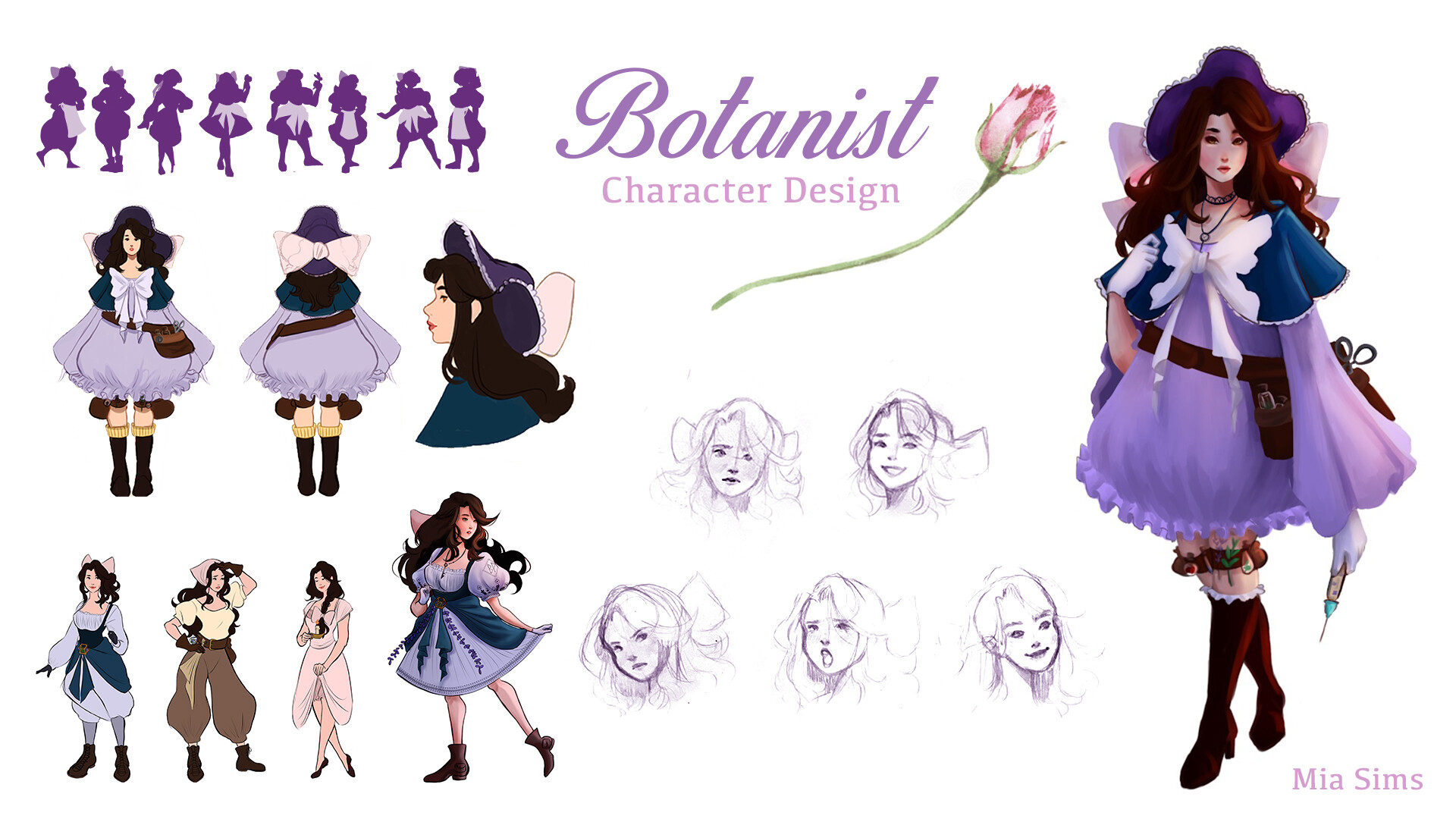 ArtStation - Original Character Design Sheet