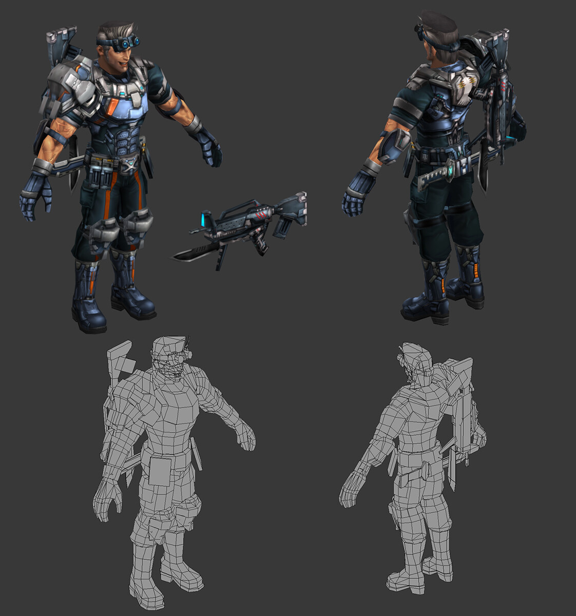ArtStation - MMORPG Wildbuster Project 3D