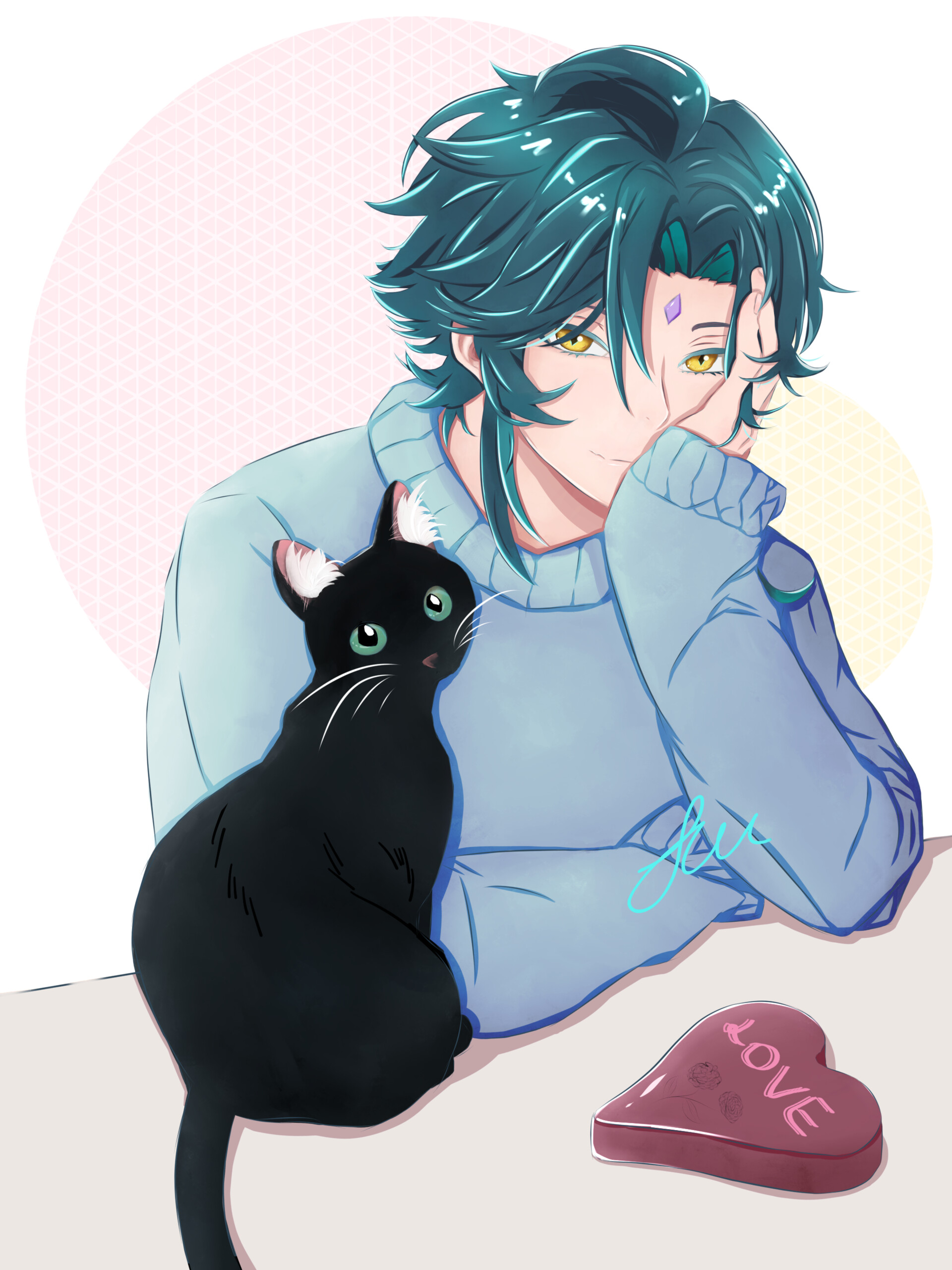 ArtStation - Xiao and Chocolate