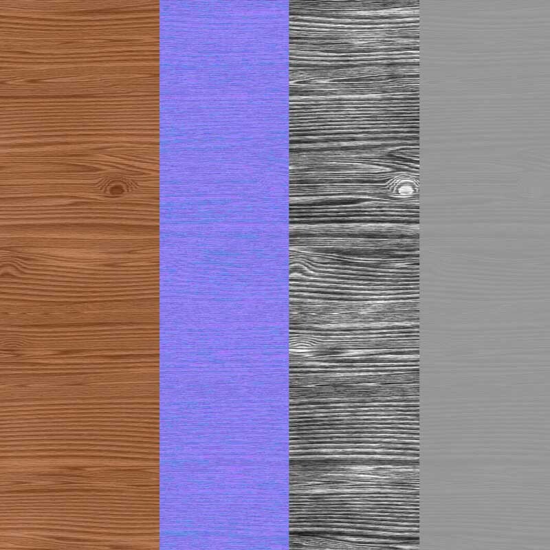 PBR Textures Free Download - Shiny Wood Seamless 3d textures PBR ...