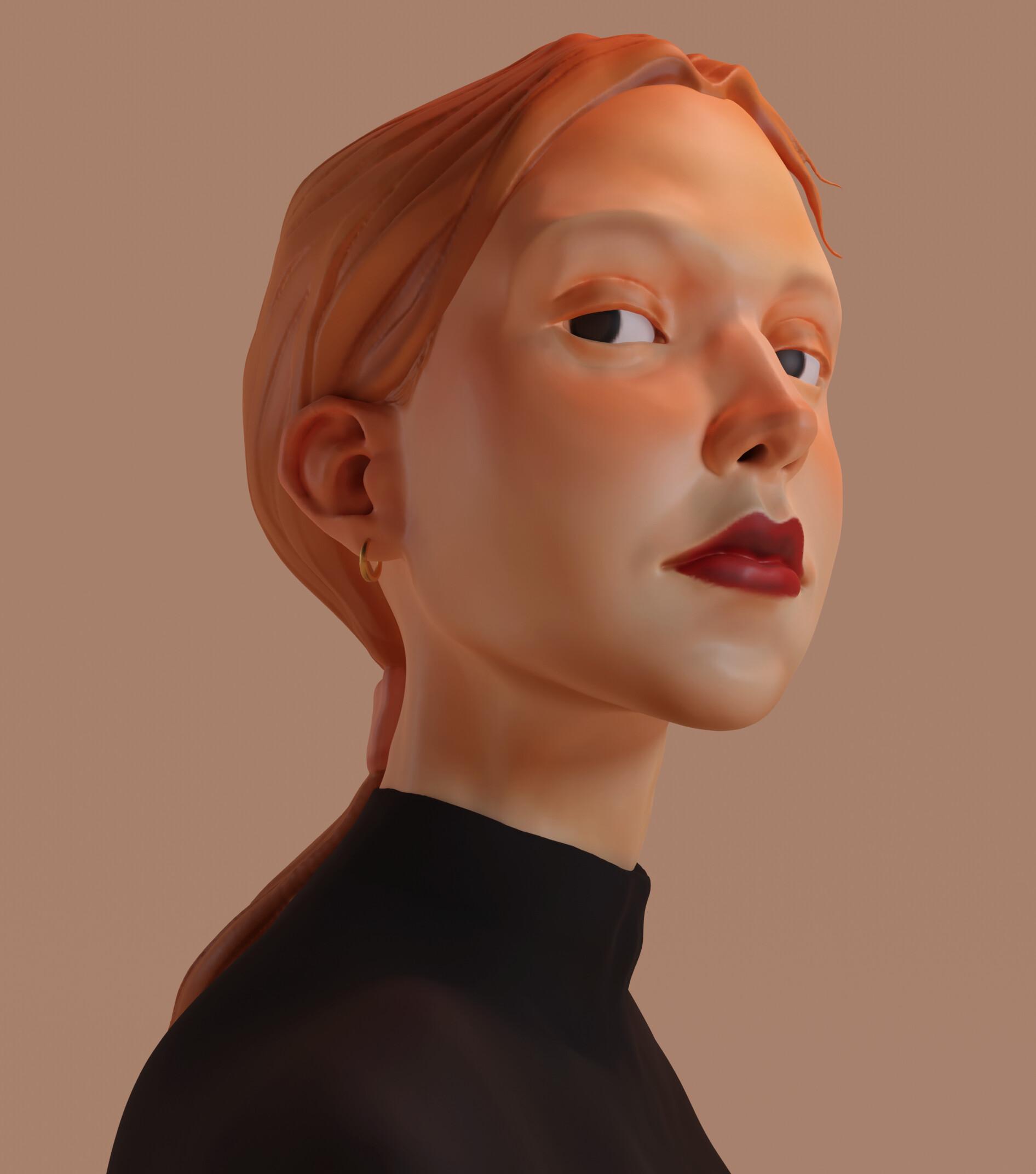 ArtStation - Redhead - 3D Model