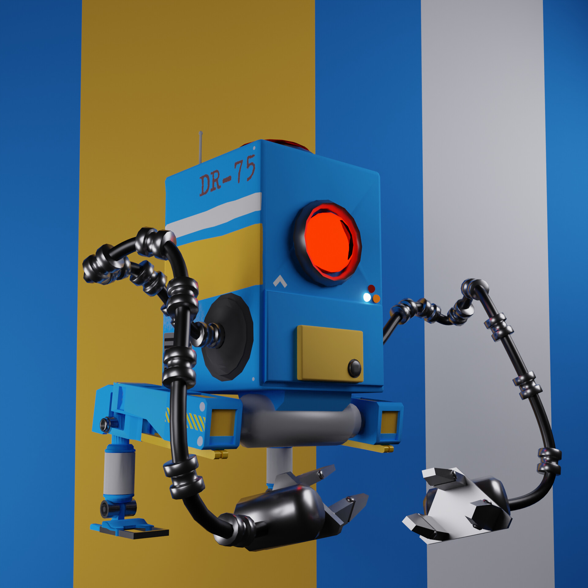 ArtStation - Stylized robot