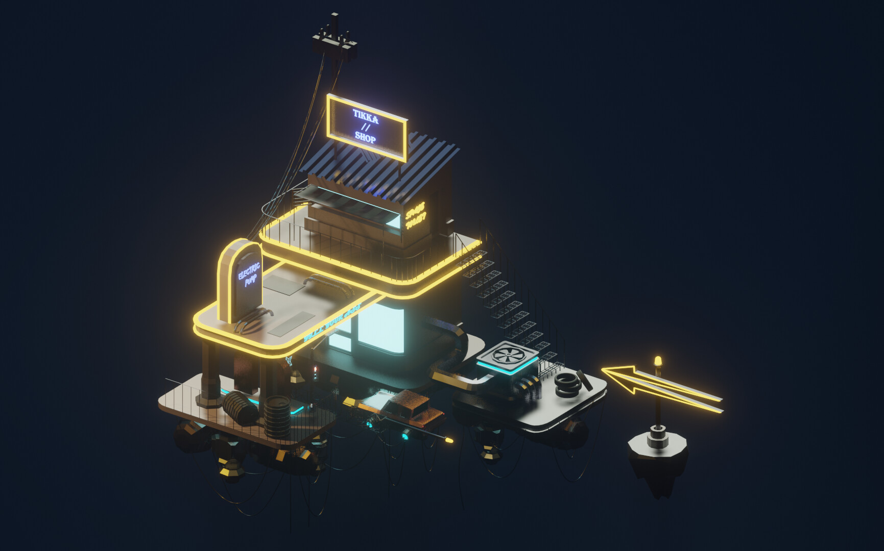 ArtStation - space station