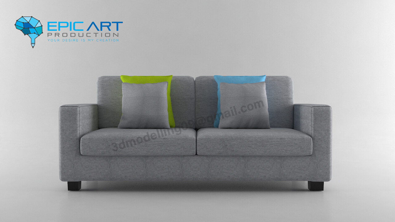 ArtStation - 3D sofa design