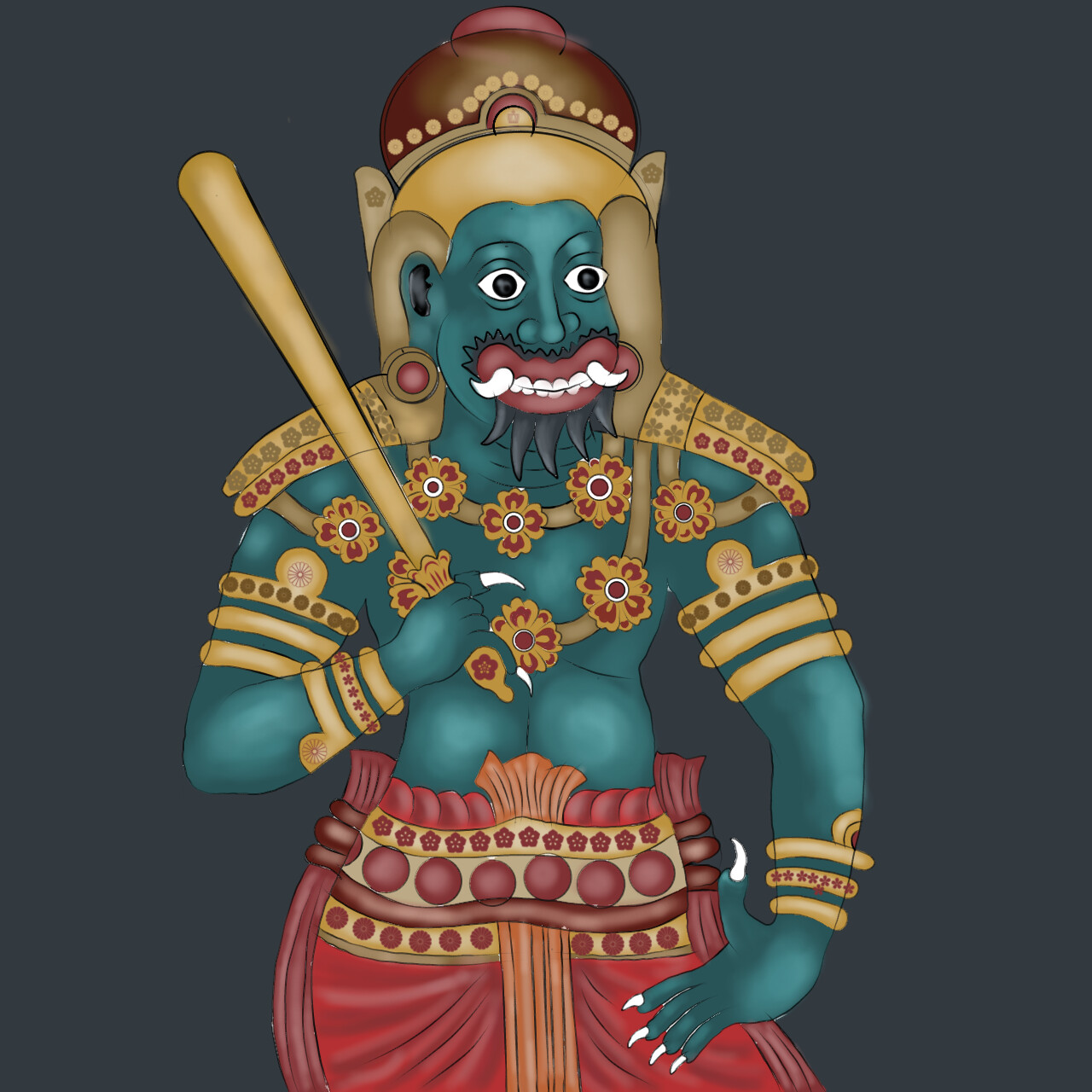 ArtStation - Srilankan Traditional Art