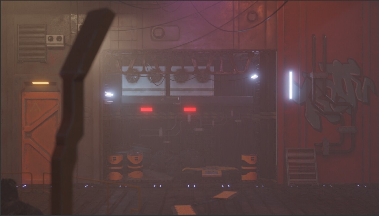 ArtStation - Back alley