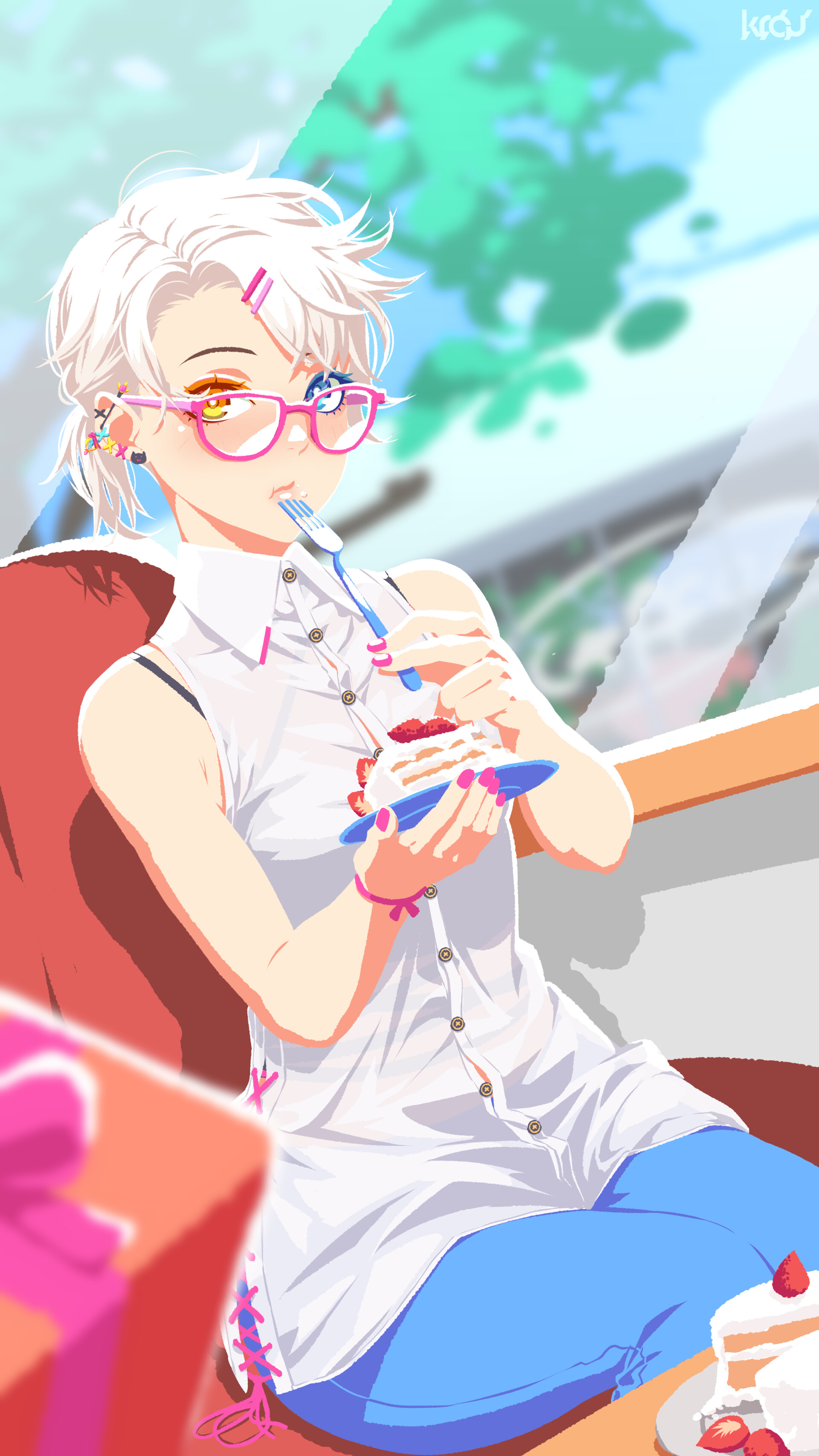 ArtStation - Derem Kado's Birthday Fanart