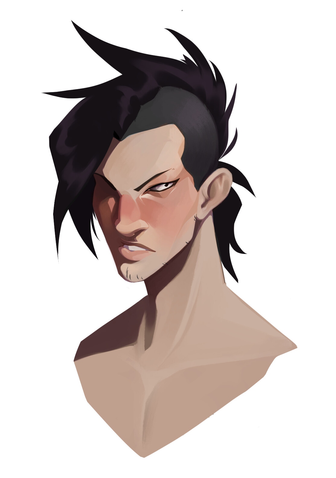 ArtStation - VtM character portrait