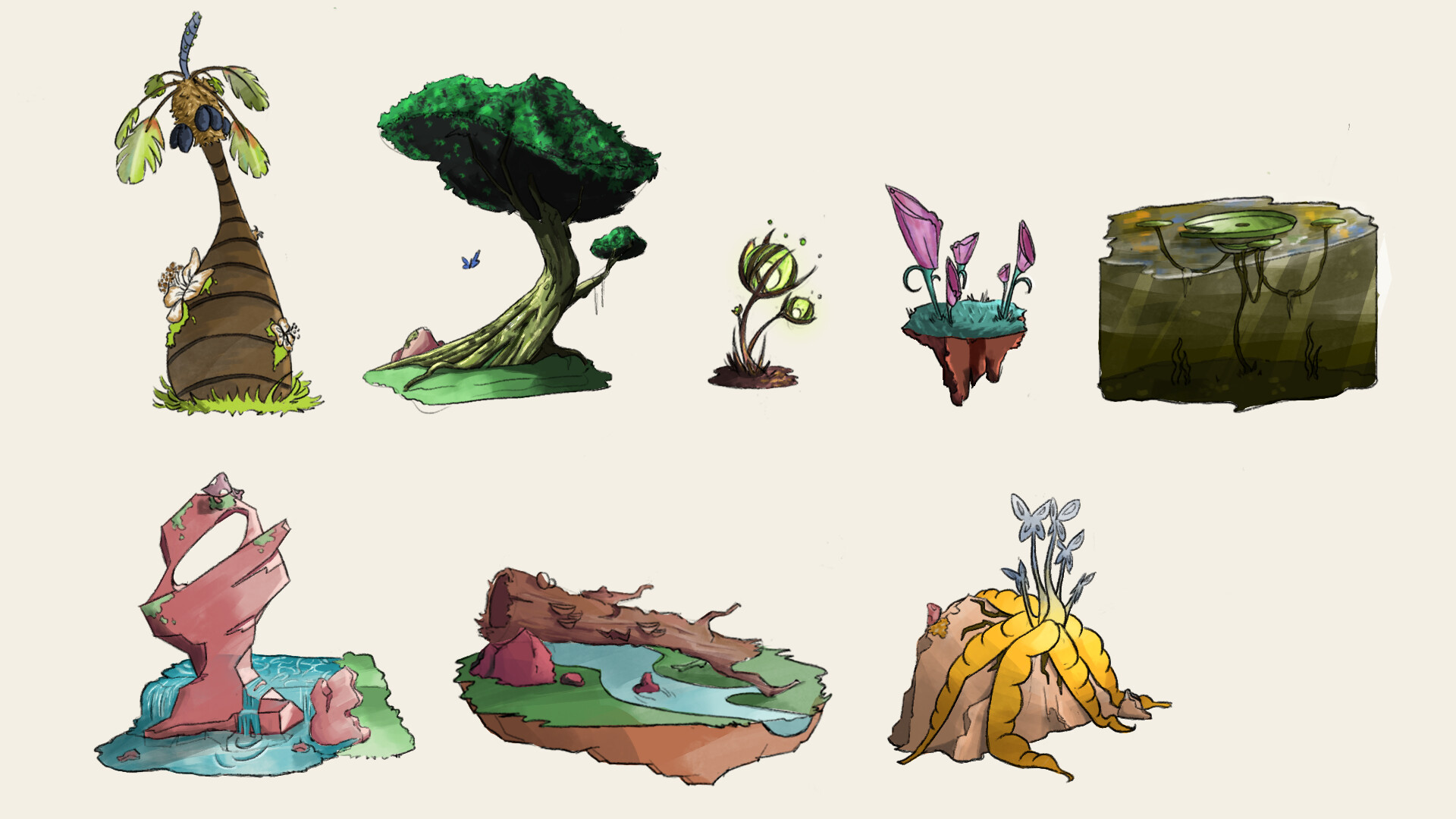 ArtStation - plants for Circé