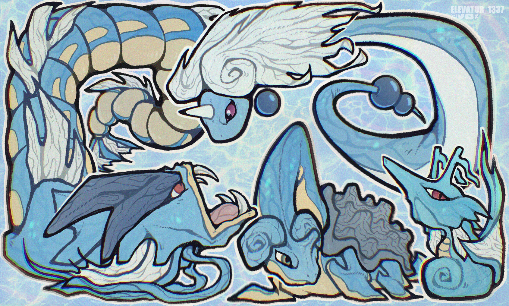 ArtStation - Random Blue