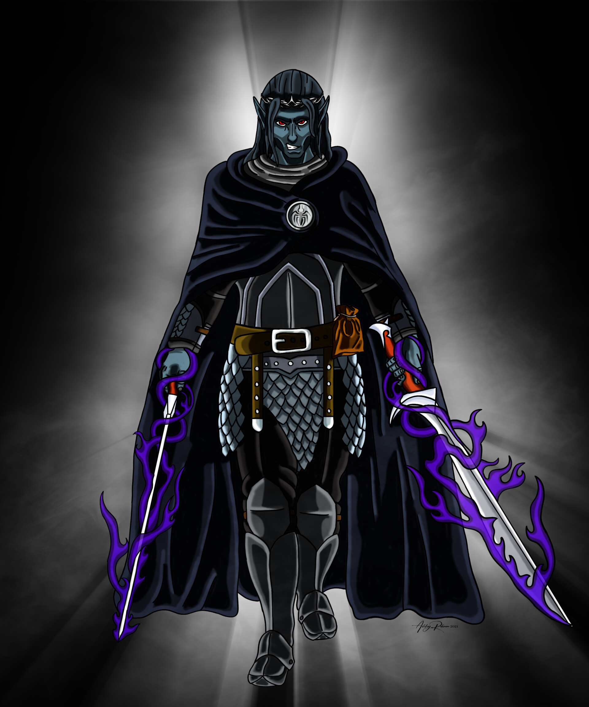 ArtStation - Arundel: Dark Elf Rogue