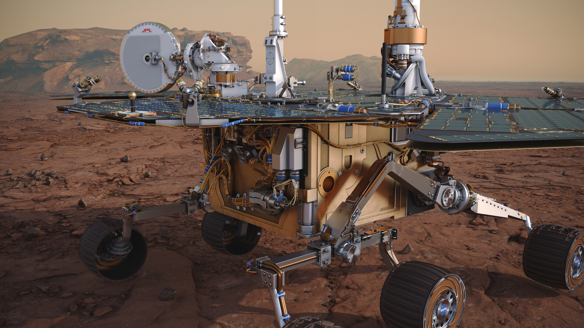 Martian Rover Spirit
