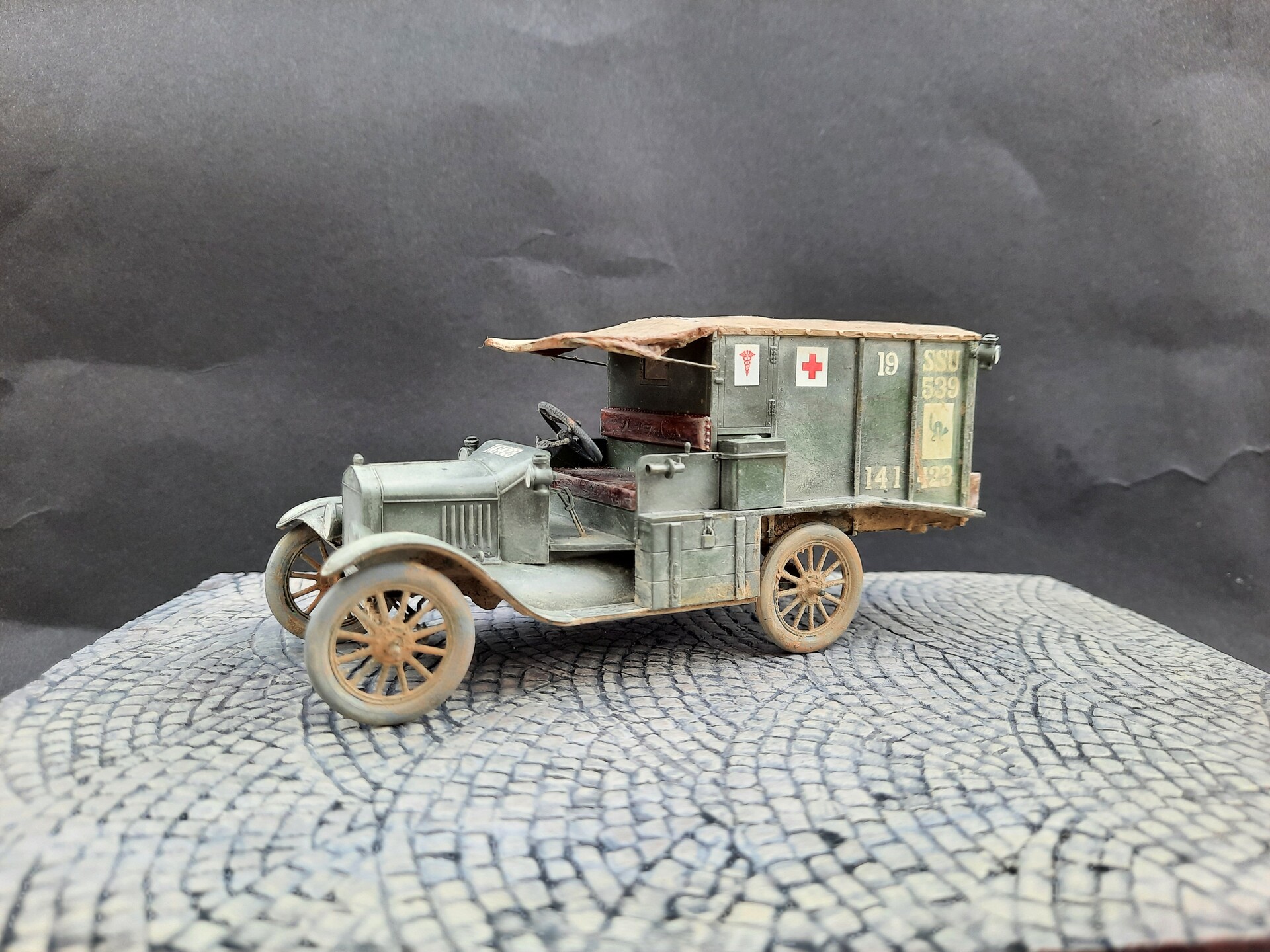 ArtStation - Model T ambulance 1/35 scale