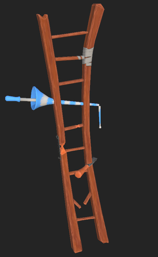 Oliver Fryer - Ladder props