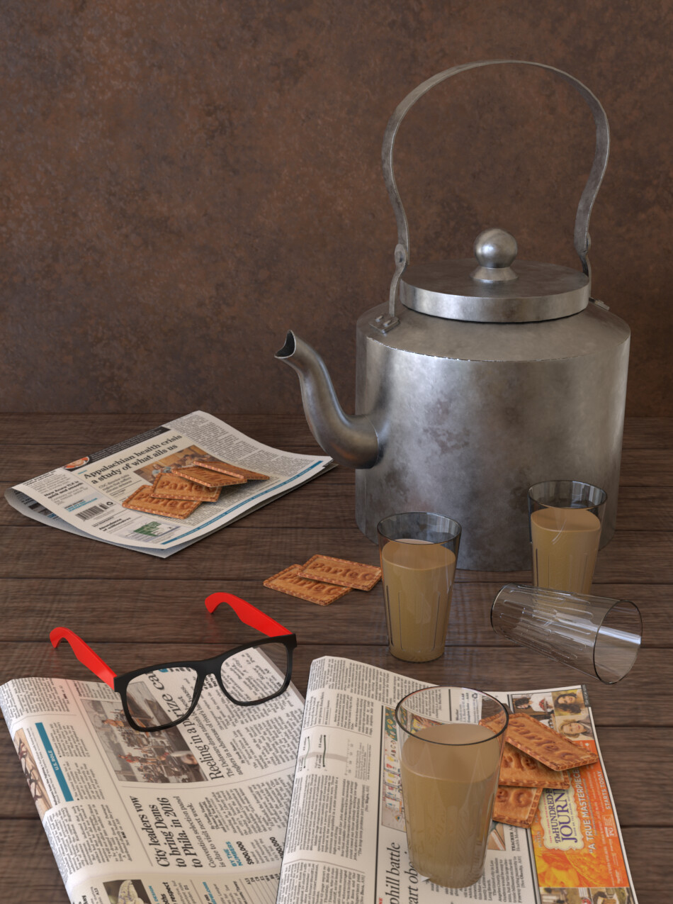 ArtStation - Chai Stall