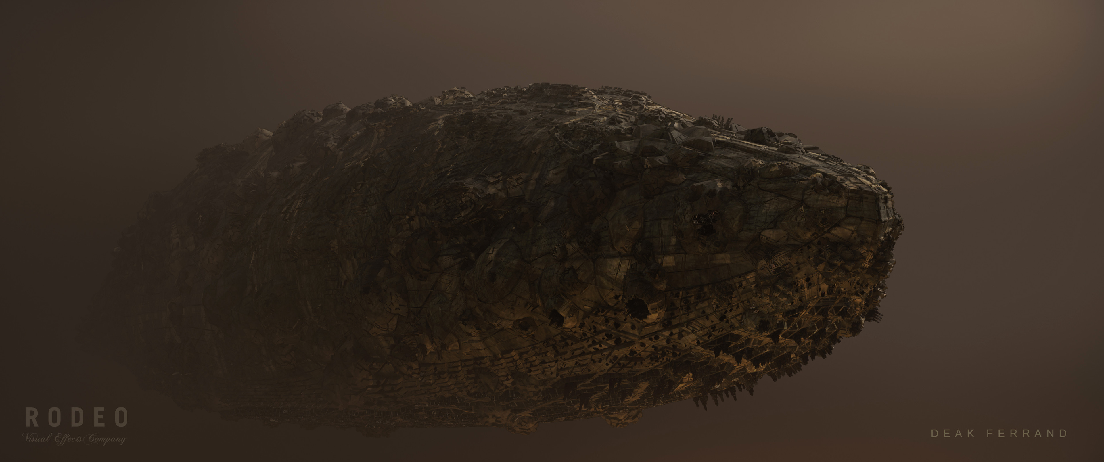 Rodeo FX Art Department - DUNE - Harkonnen Ships