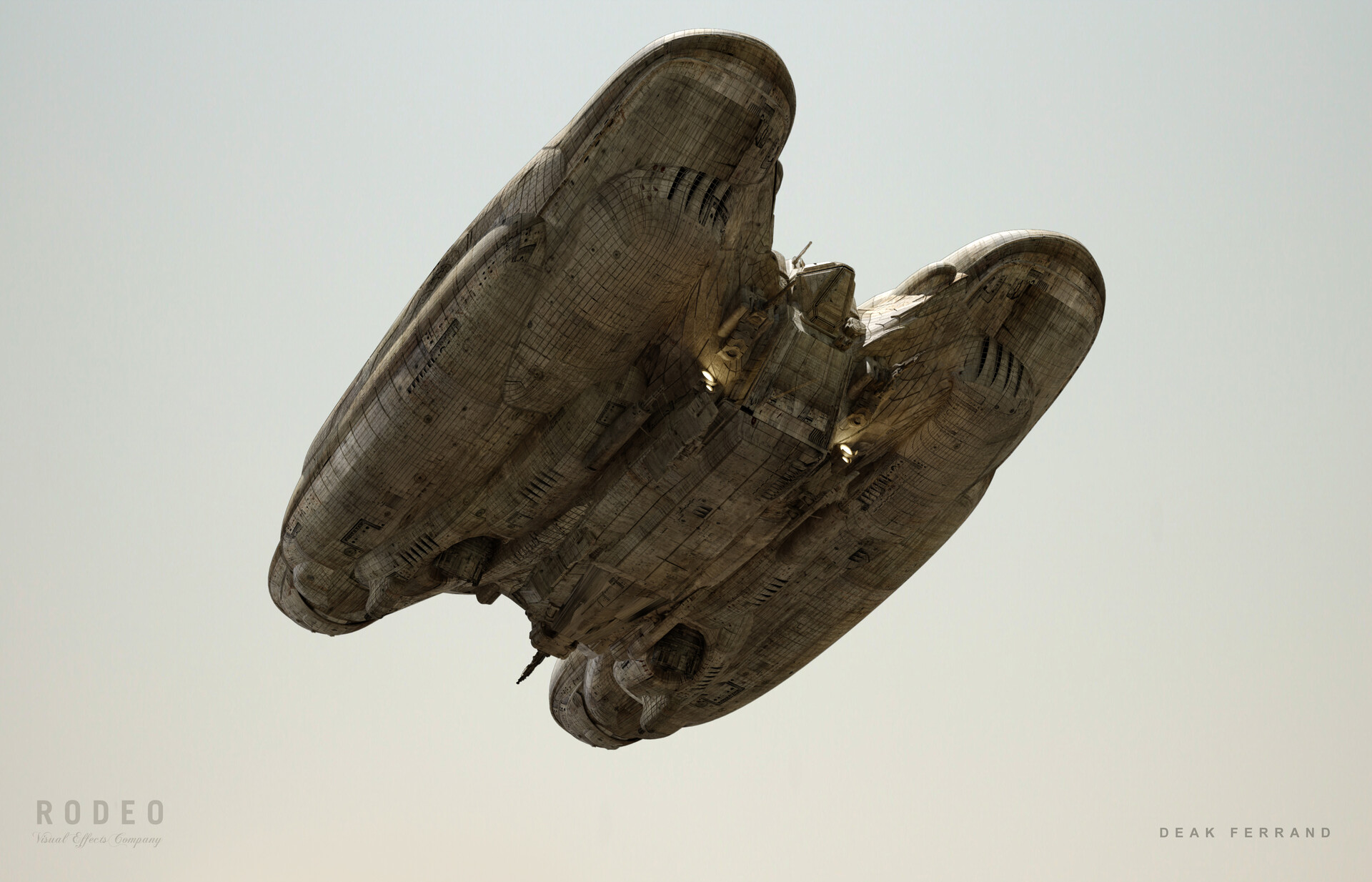 Rodeo FX Art Department - DUNE - Harkonnen Ships