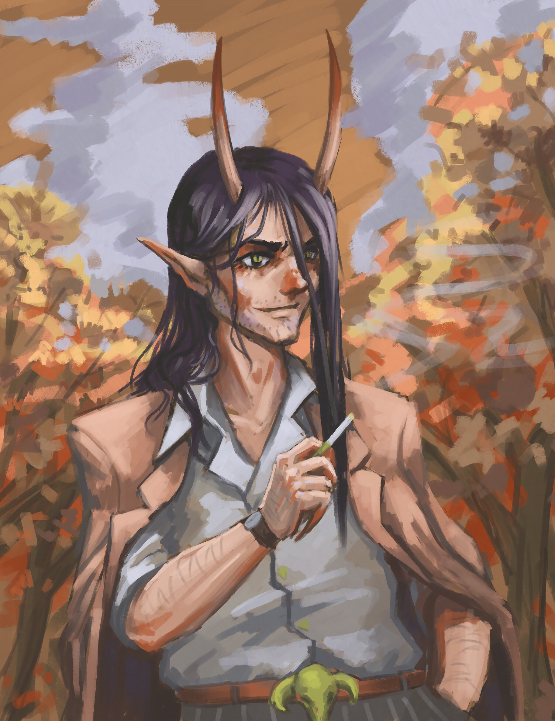 ArtStation - Devil detective