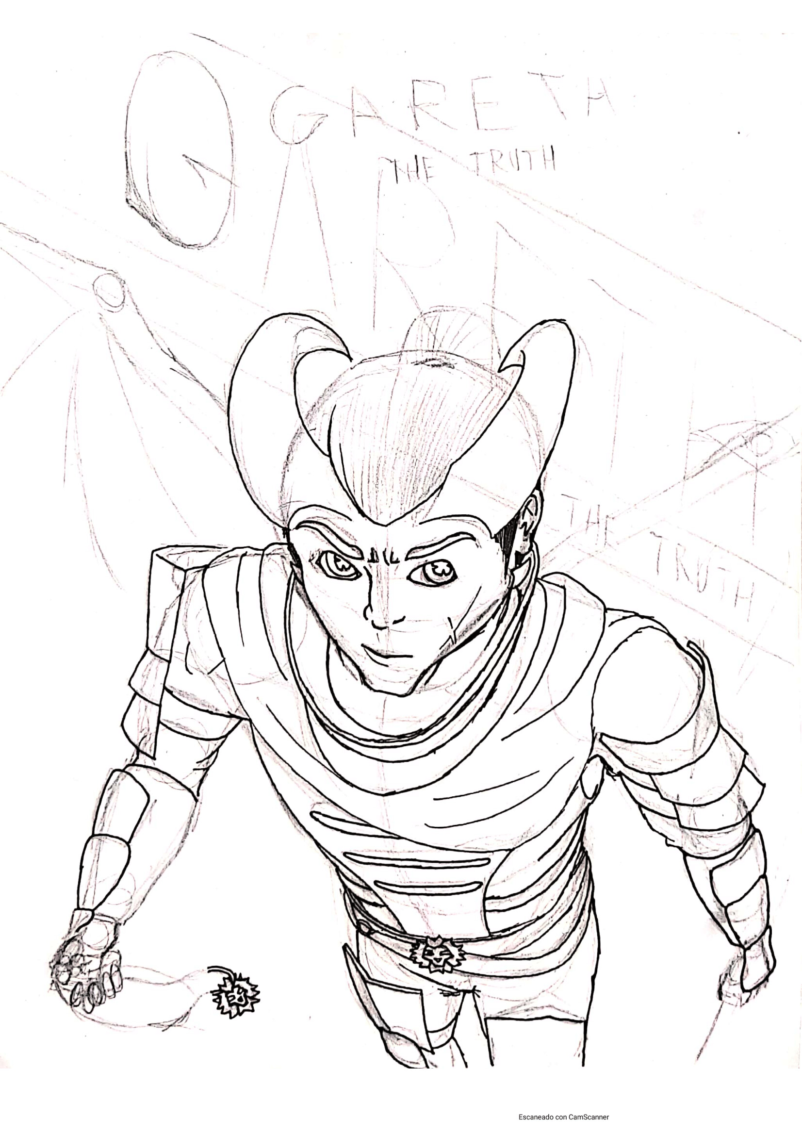 ArtStation - Gareth, The Truth - Sketch