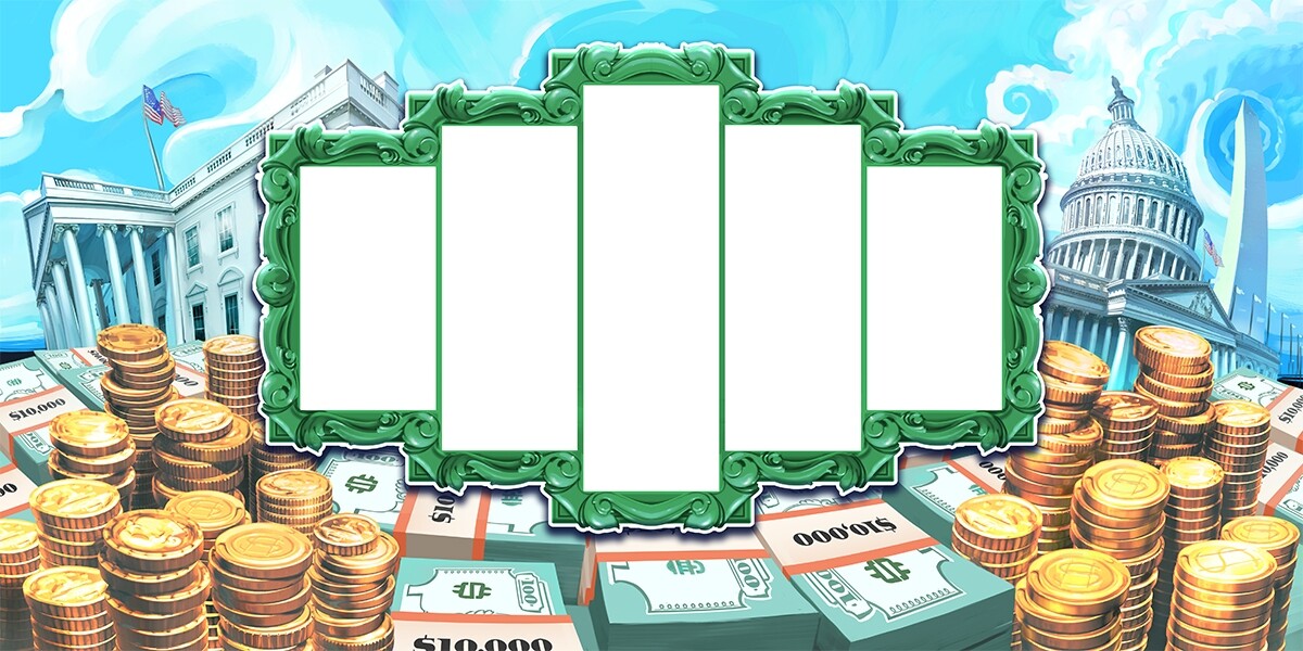 ArtStation - Slot Machine frame and background