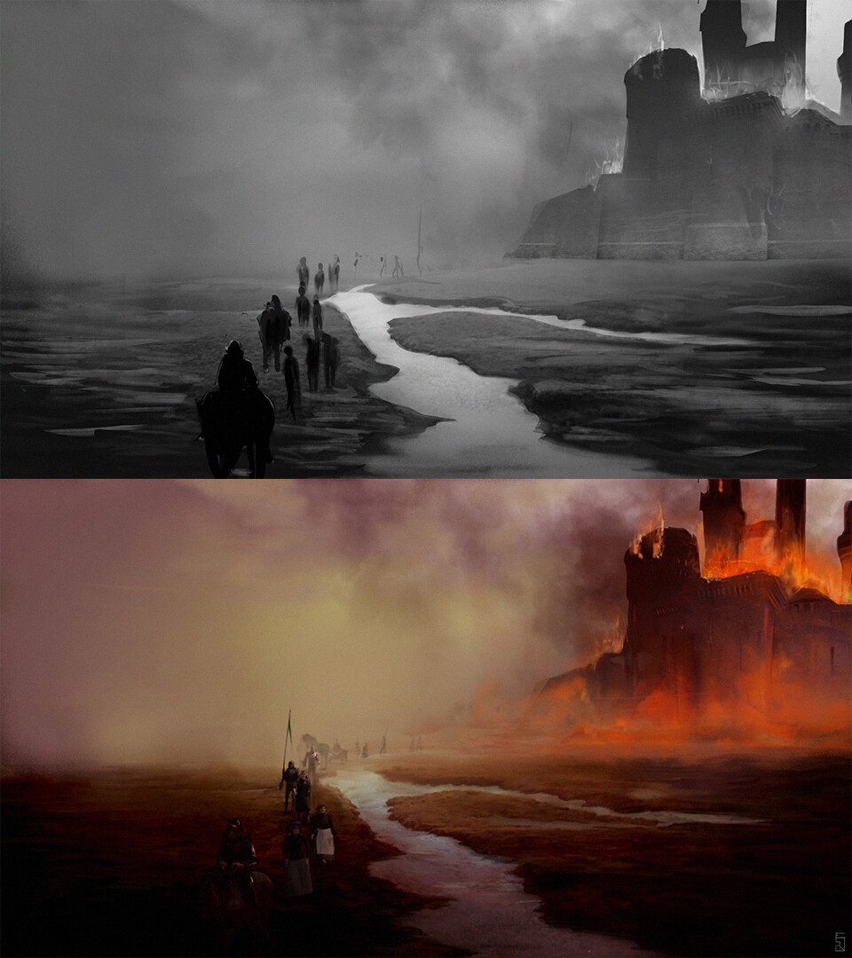 Selene Crezzini - Burning Castle