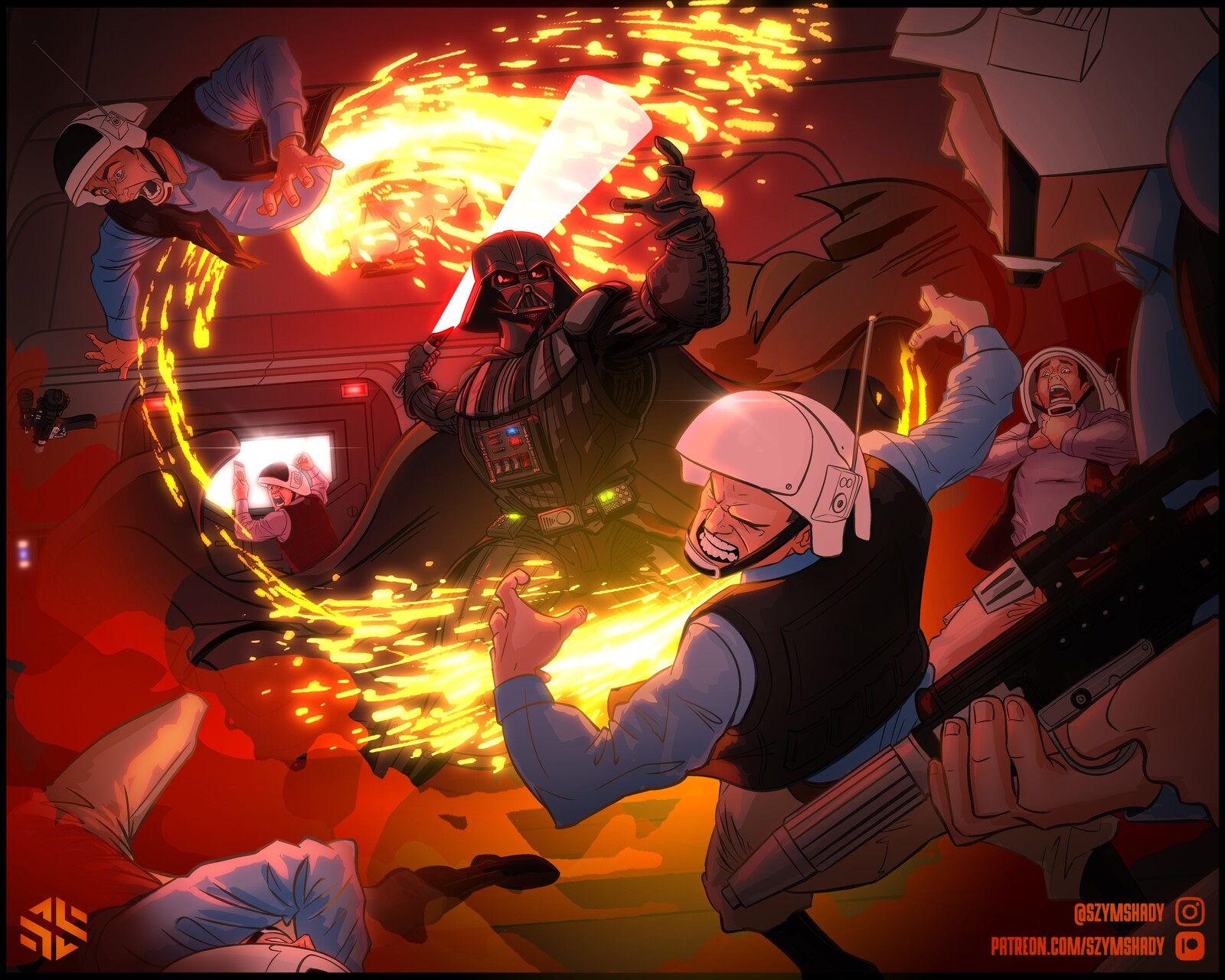 szymshady - Rogue One Epic Movie Moments Fan Art