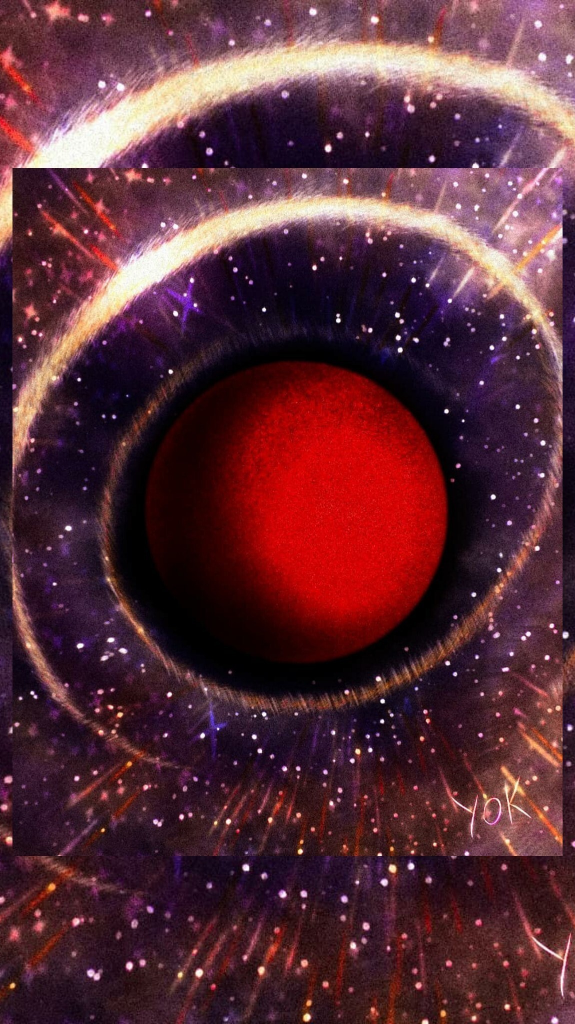 ArtStation - THE RED MOON - Turning circles into feelings. (ARTE)